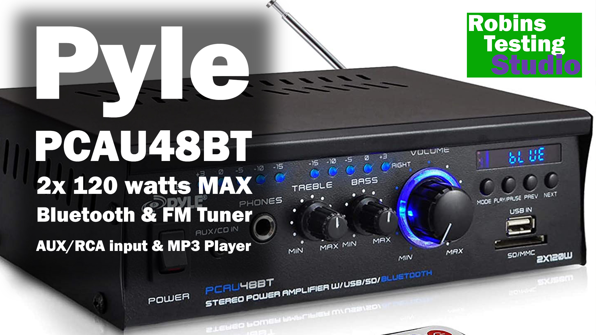 Watch Overview of the Pyle PCAU48BT with Features & Benefits on Amazon Live