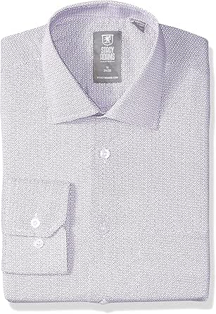 STACY ADAMS Men's Circles Print Modern Fit Dress Shirt at Amazon Men’s ...