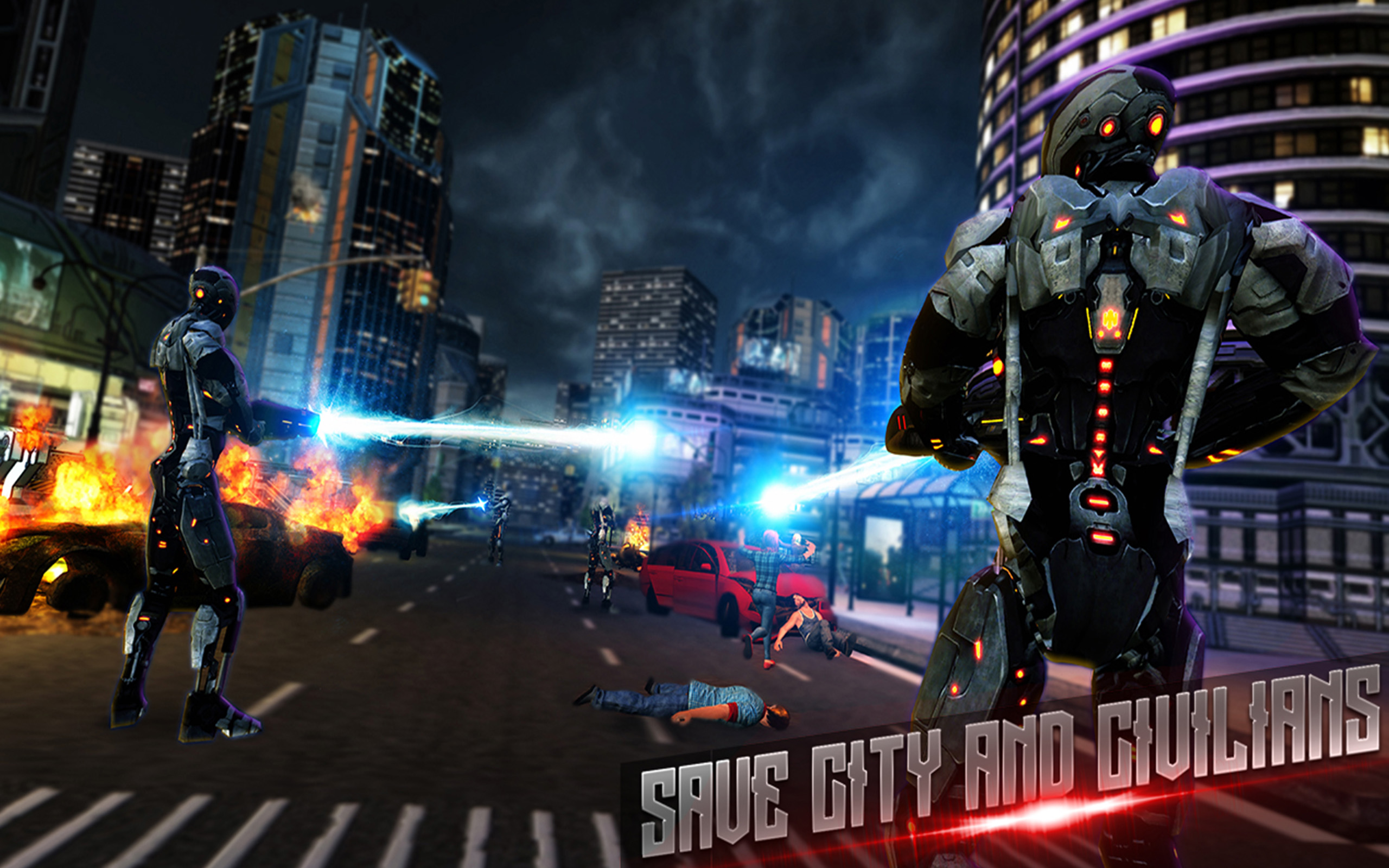 Hero Robot Battle Rules Of Survival 3D: Vegas Crime City Mafia Gangster ...