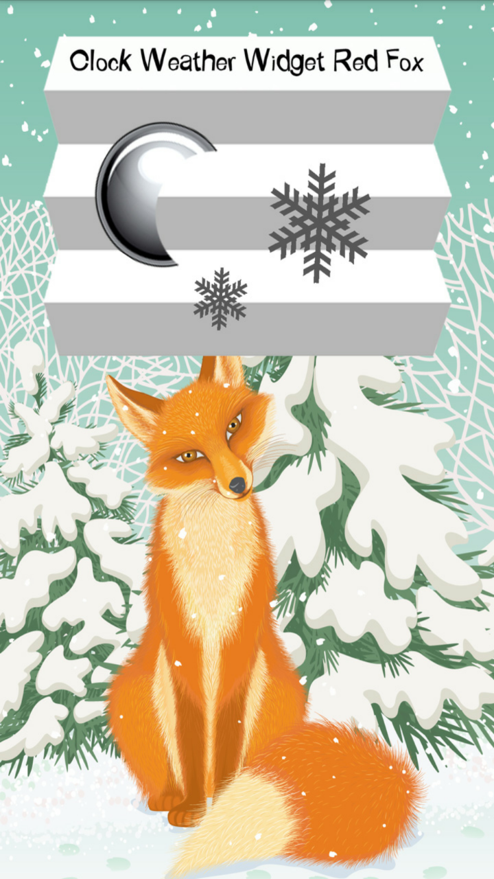 Clock Weather Widget Red Fox - App on Amazon Appstore