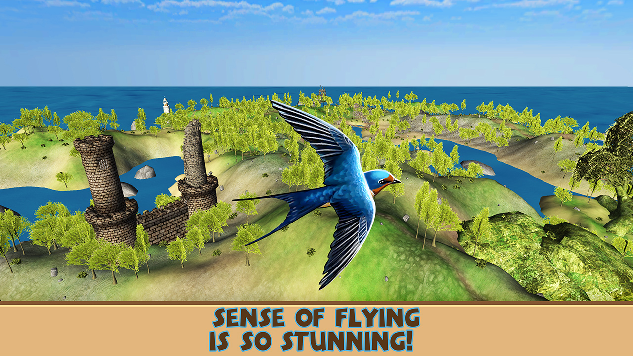 Swallow Bird Challenging Simulator - Little Bird Adventures 3D - App on ...