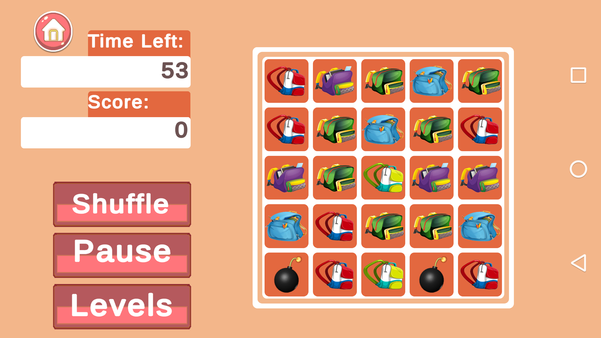 Backpack Bounce Match 3 Game - App on Amazon Appstore