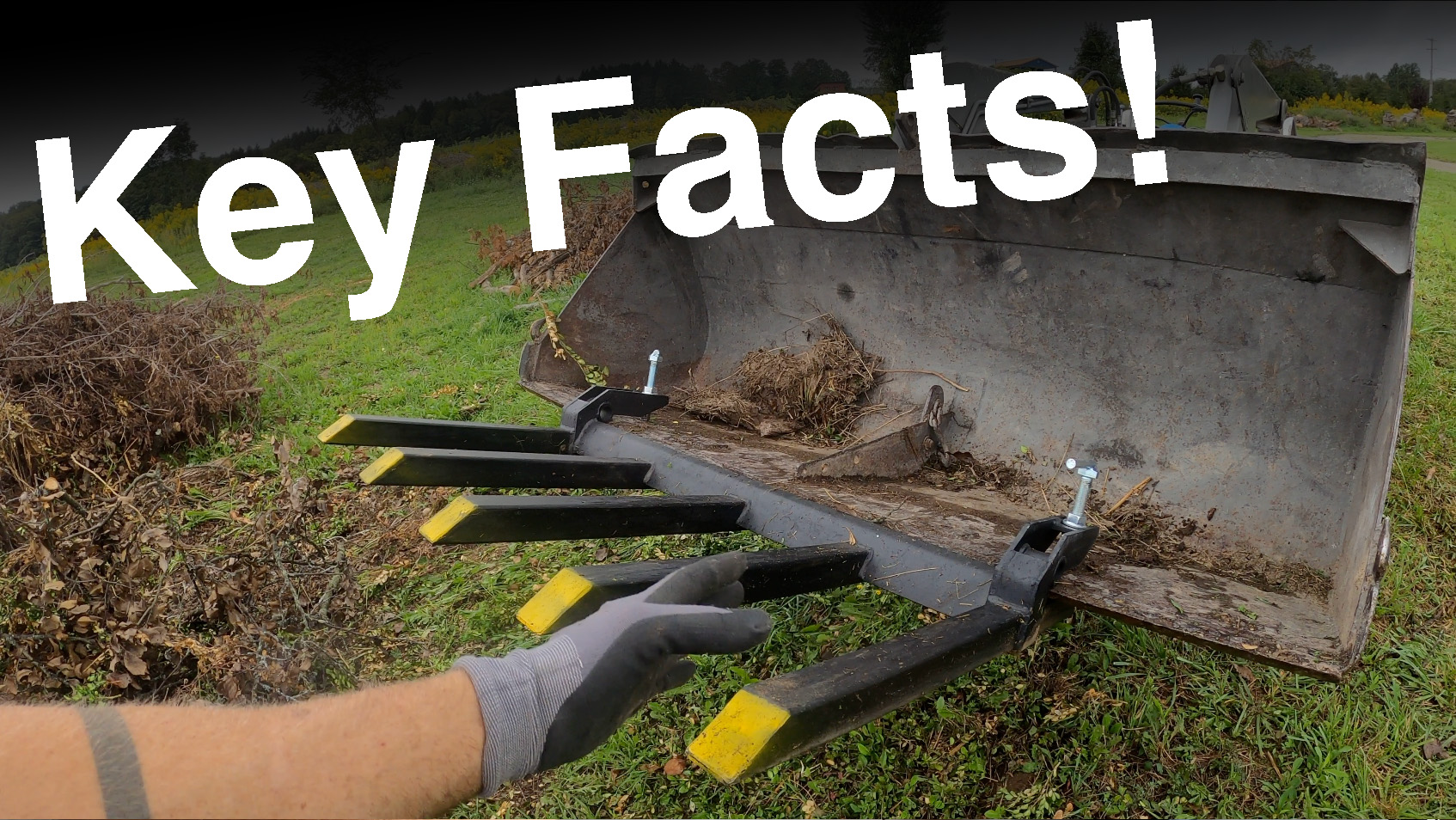 Watch KEY FACTS Yintatech Clamp-On Debris Forks on Amazon Live