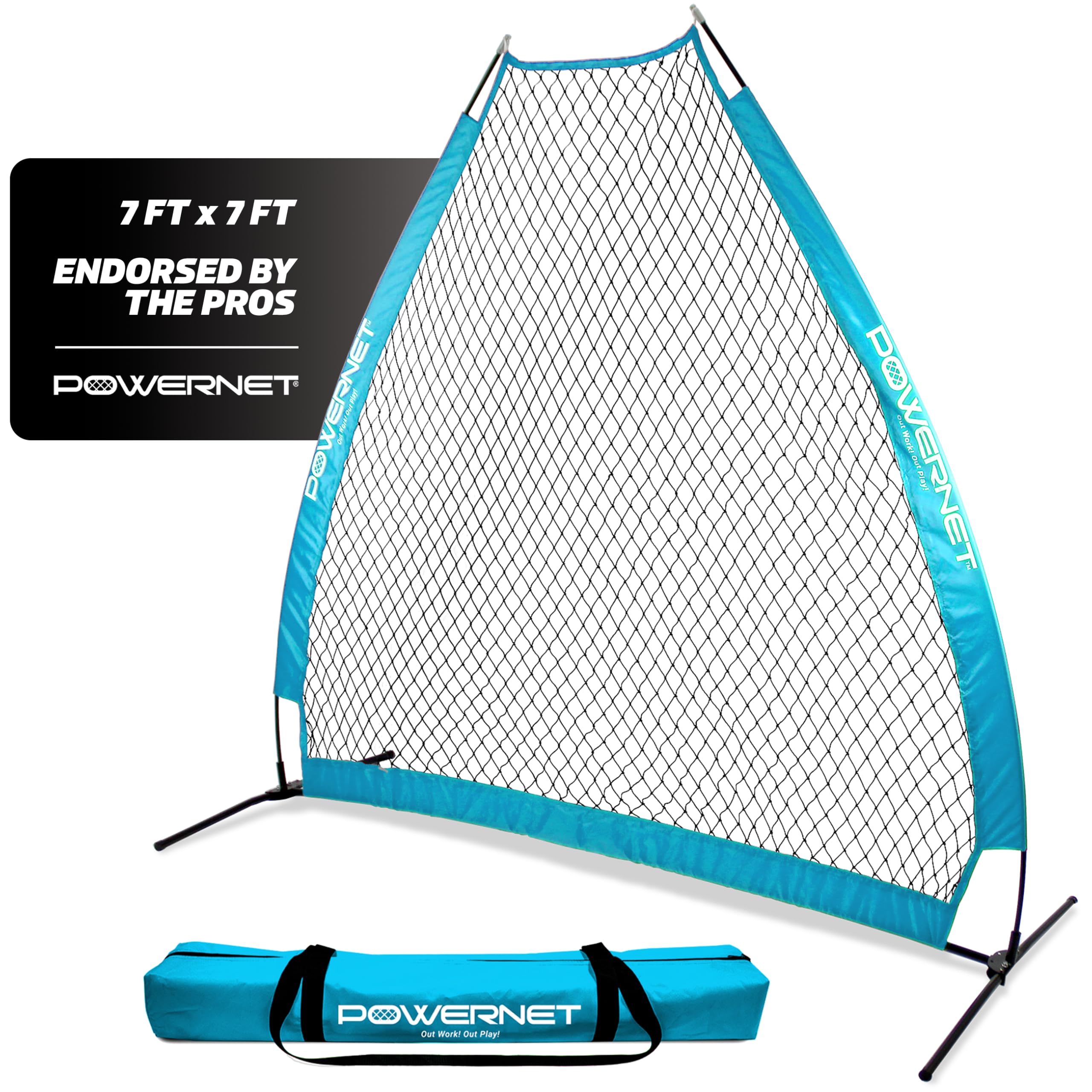 Snapklik.com : Powernet Portable Baseball Practice Net For Pitching And ...