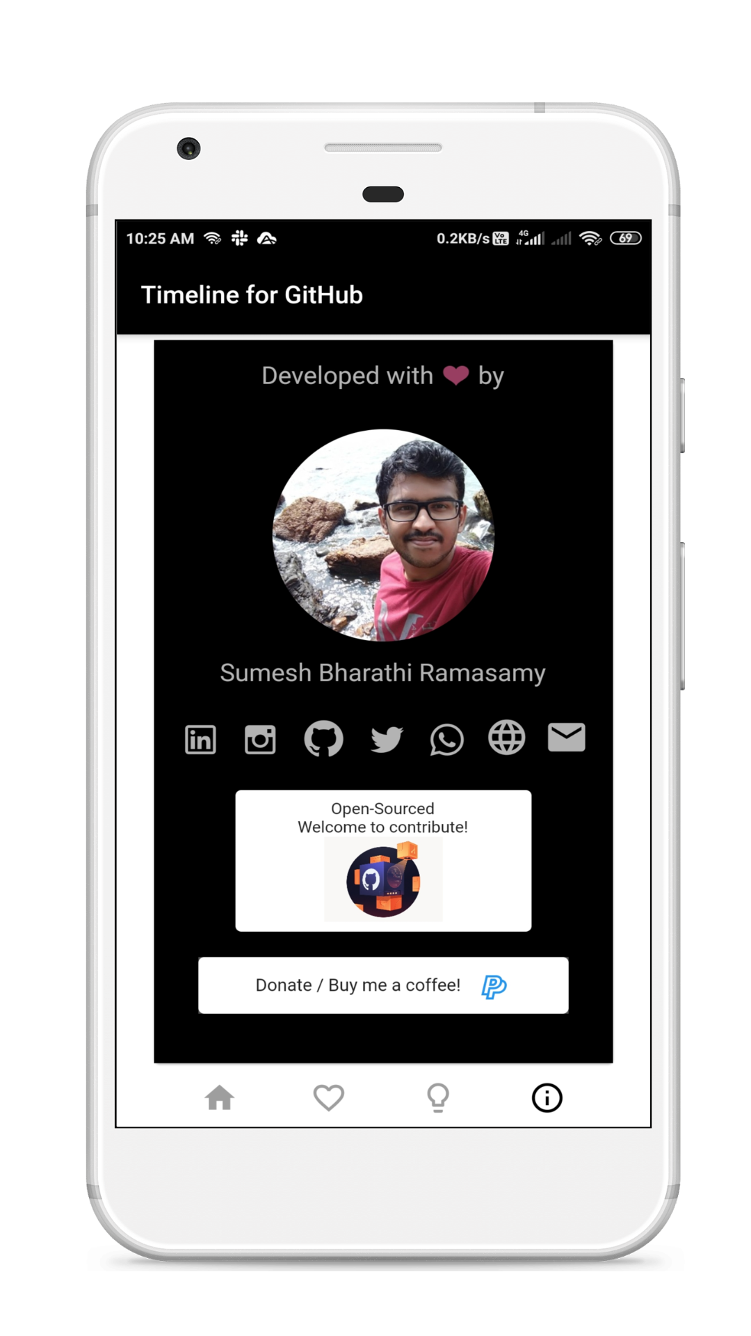 Timeline for GitHub - App on Amazon Appstore