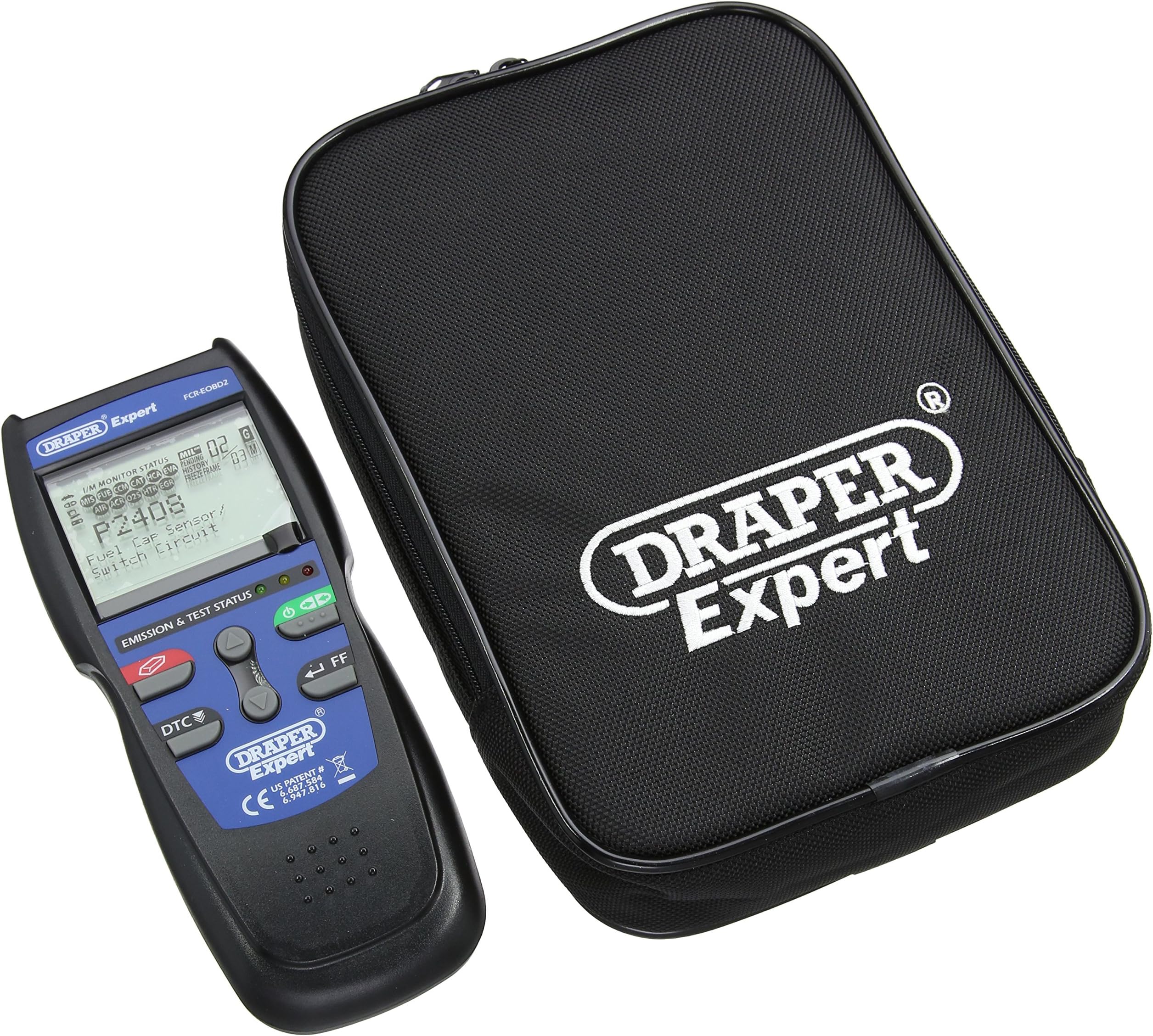 Draper Expert 43913 EOBD2 Engine Fault Code Reader : Amazon.co.uk ...