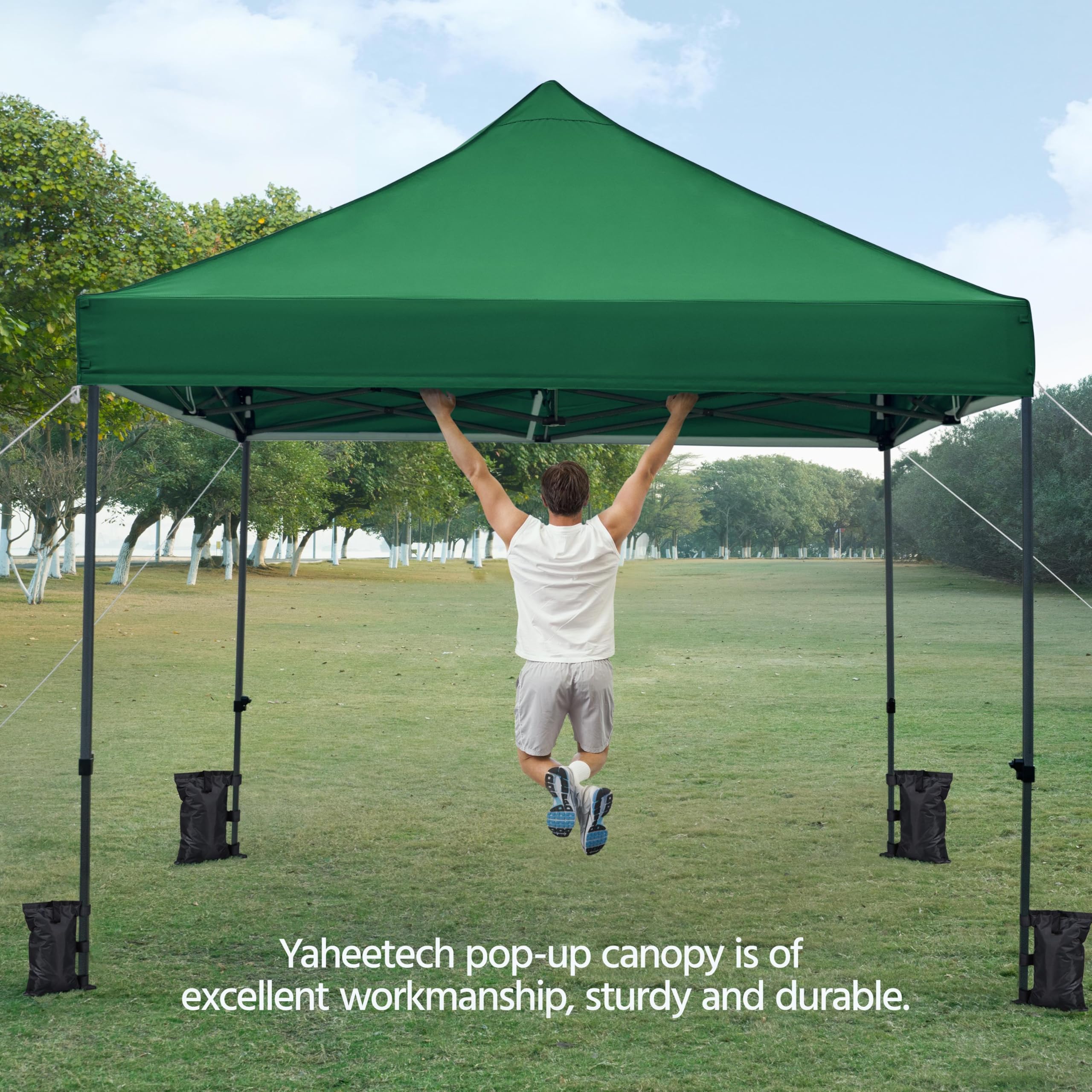 Snapklik.com : Yaheetech Canopy Tent, Commercial Instant Heavy Duty ...