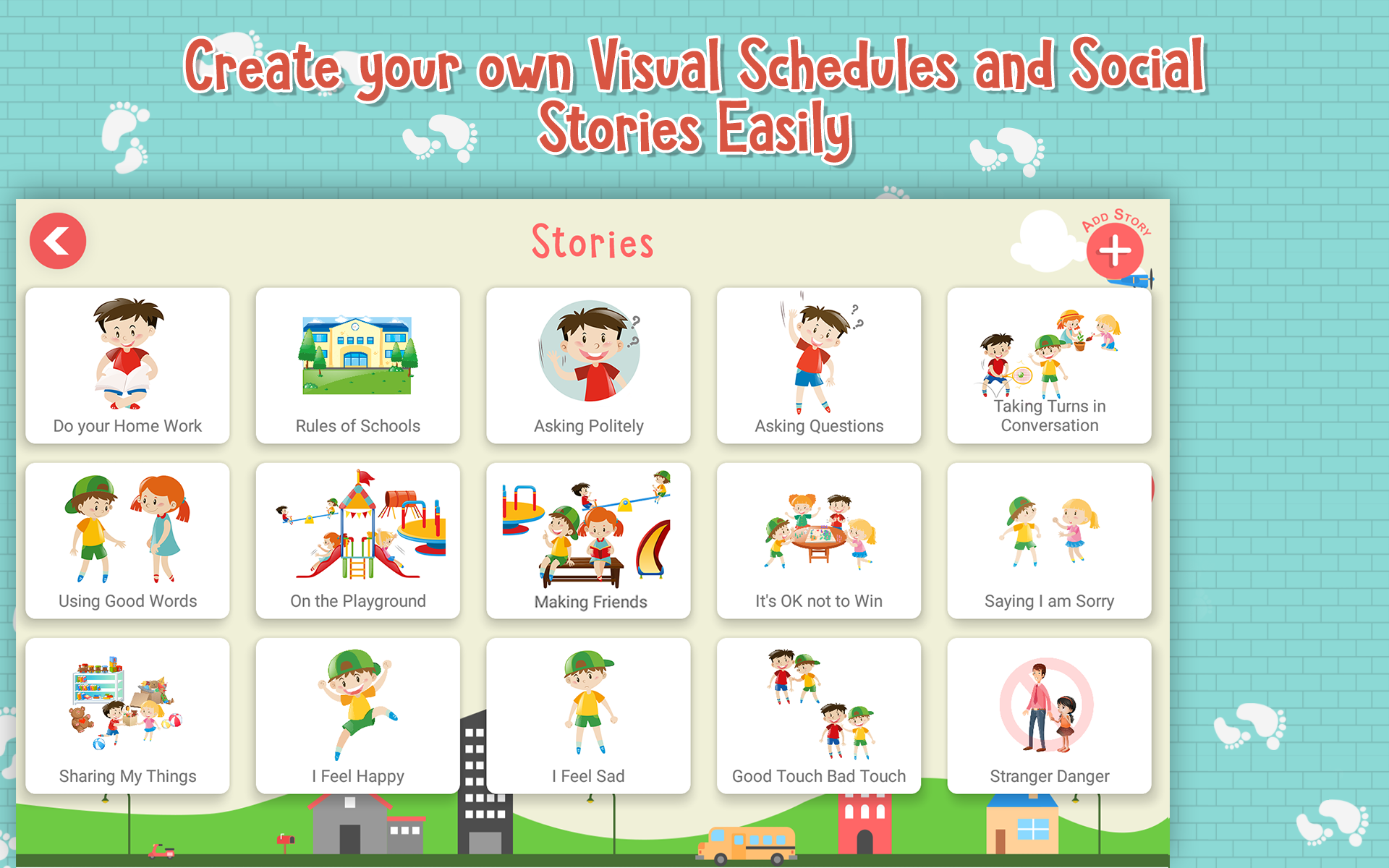 Visual Schedules and Social Stories - App on Amazon Appstore