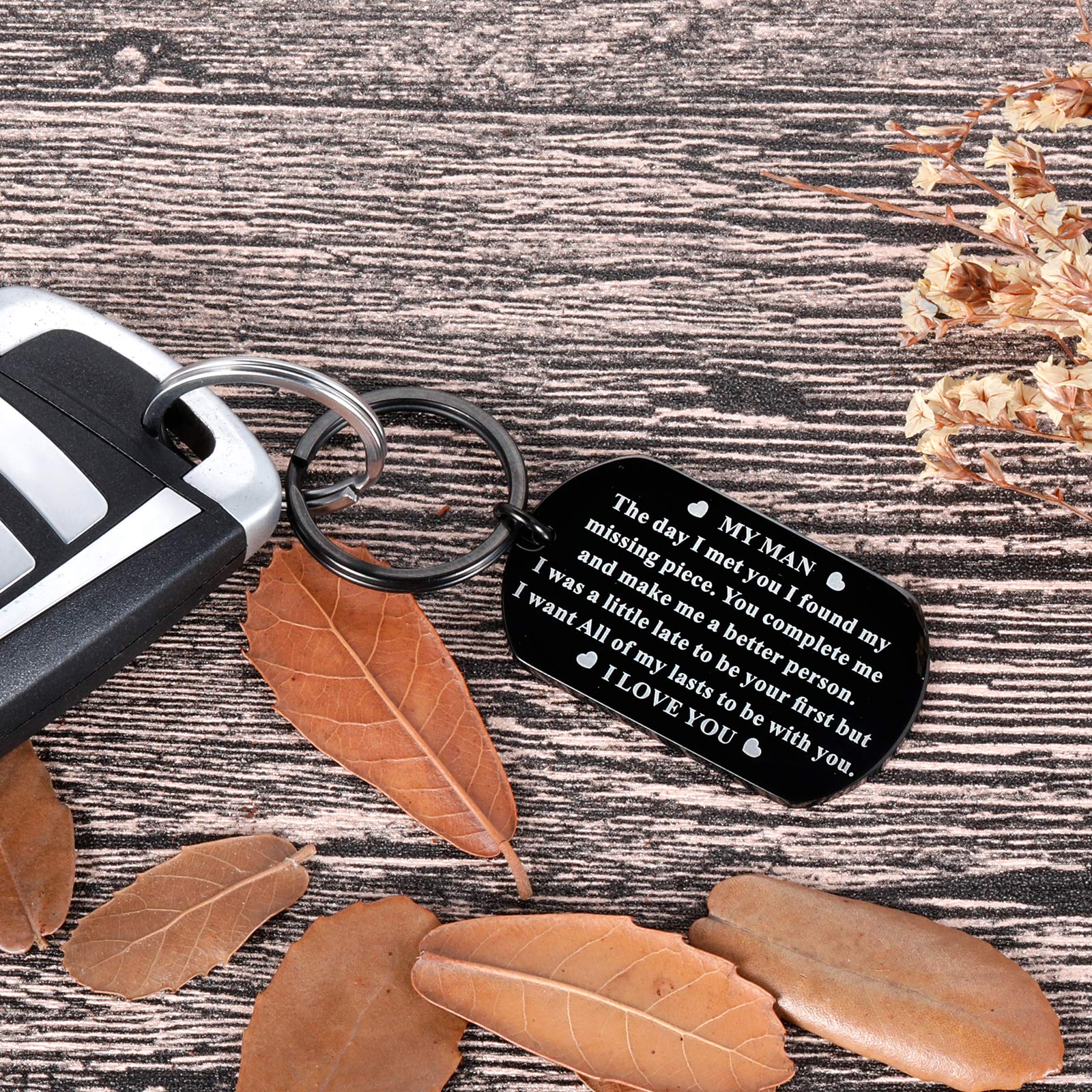 Anniversary Gifs For Him Men Husband To My Man Keychain I Love You Gifs ...