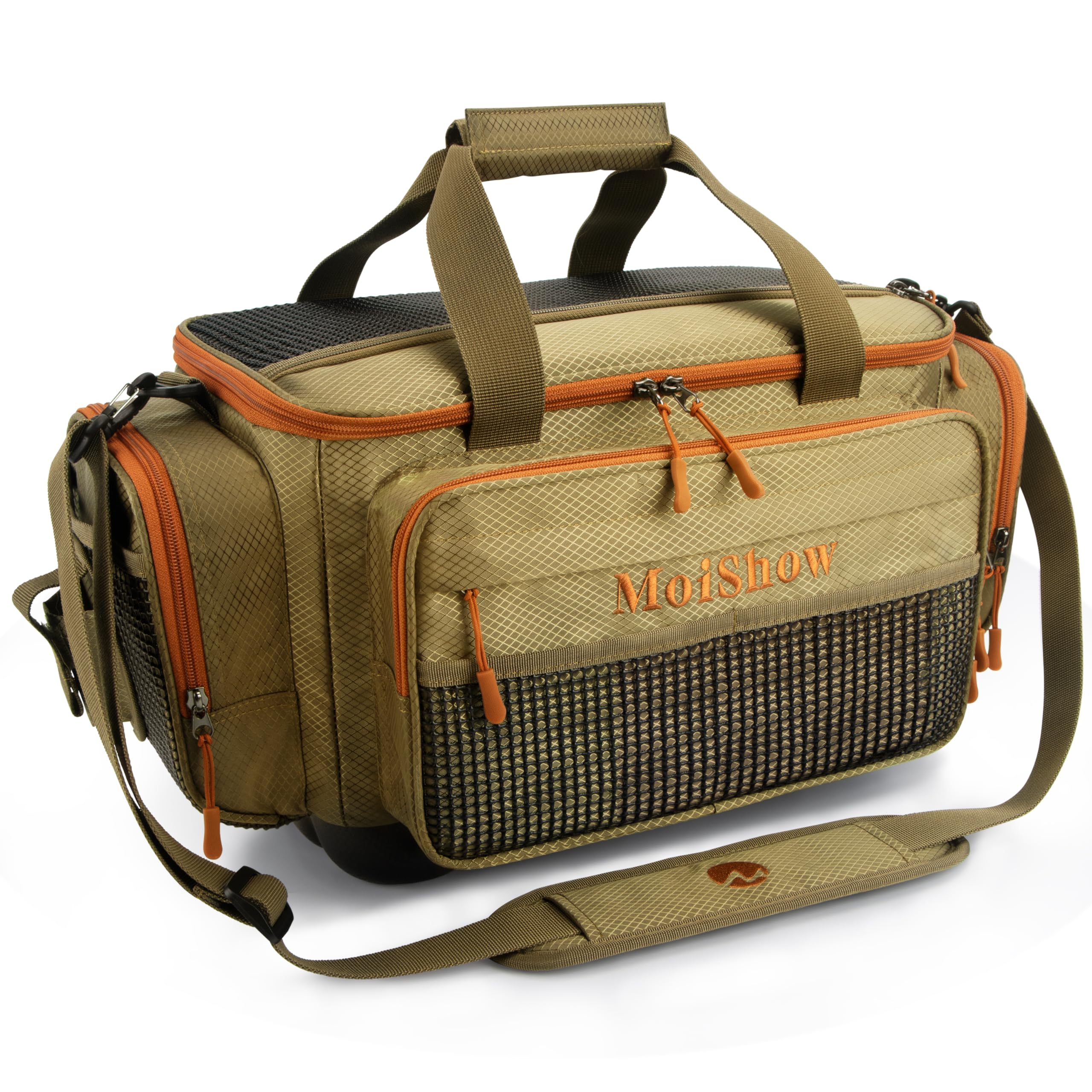 Amazon.com: MoiShow Fishing Tackle Box Bag - Fishing Bags for Saltwater ...