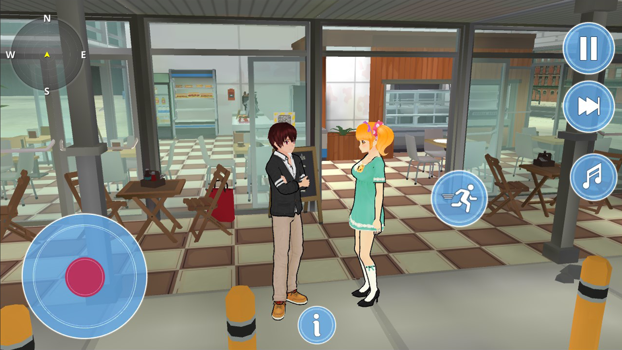 Anime Girl Luxury Life Sim Game: Sakura Campus Love Crush Story ...
