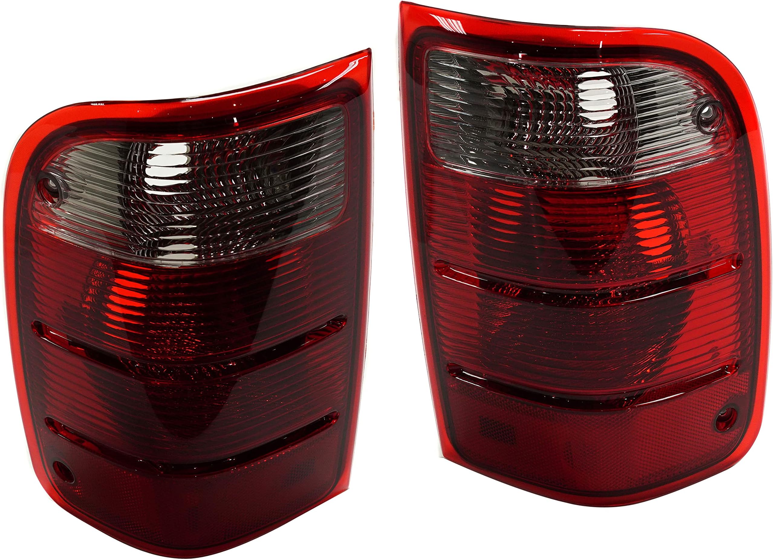Amazon.com: AKKON - For Ford Ranger Pickup Truck Red Clear Lens Rear ...