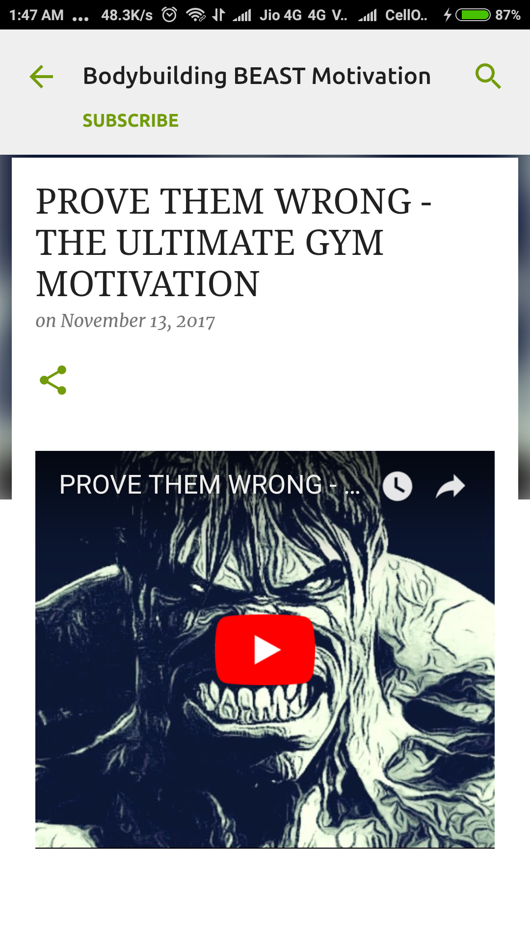 BEAST BODYBUILDING MOTIVATION VIDEOS & FITNESS TUTORIALS - App on ...