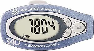 Amazon.com : 340 STEP & DISTANCE PEDOMETER : Sport Pedometers : Sports ...