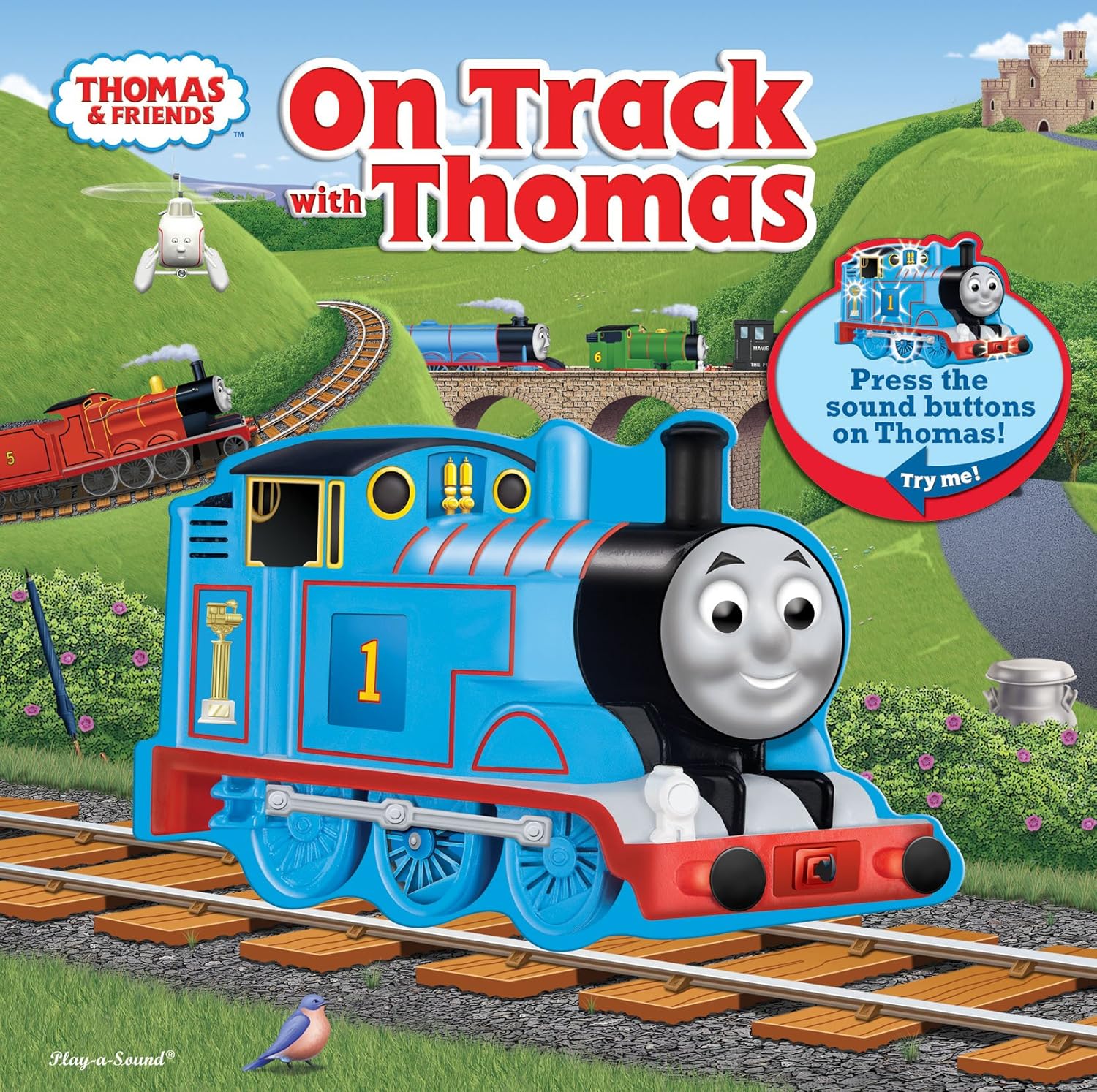 On Track with Thomas Custom Play a Sound (Thomas & Friends): Amazon.co ...