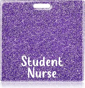 Amazon.com : SEEVOR Student Nurse Badge Buddy Horizontal Badge ...