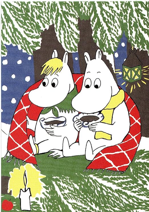 Moomin Christmas Postcard : Amazon.co.uk: Stationery & Office Supplies