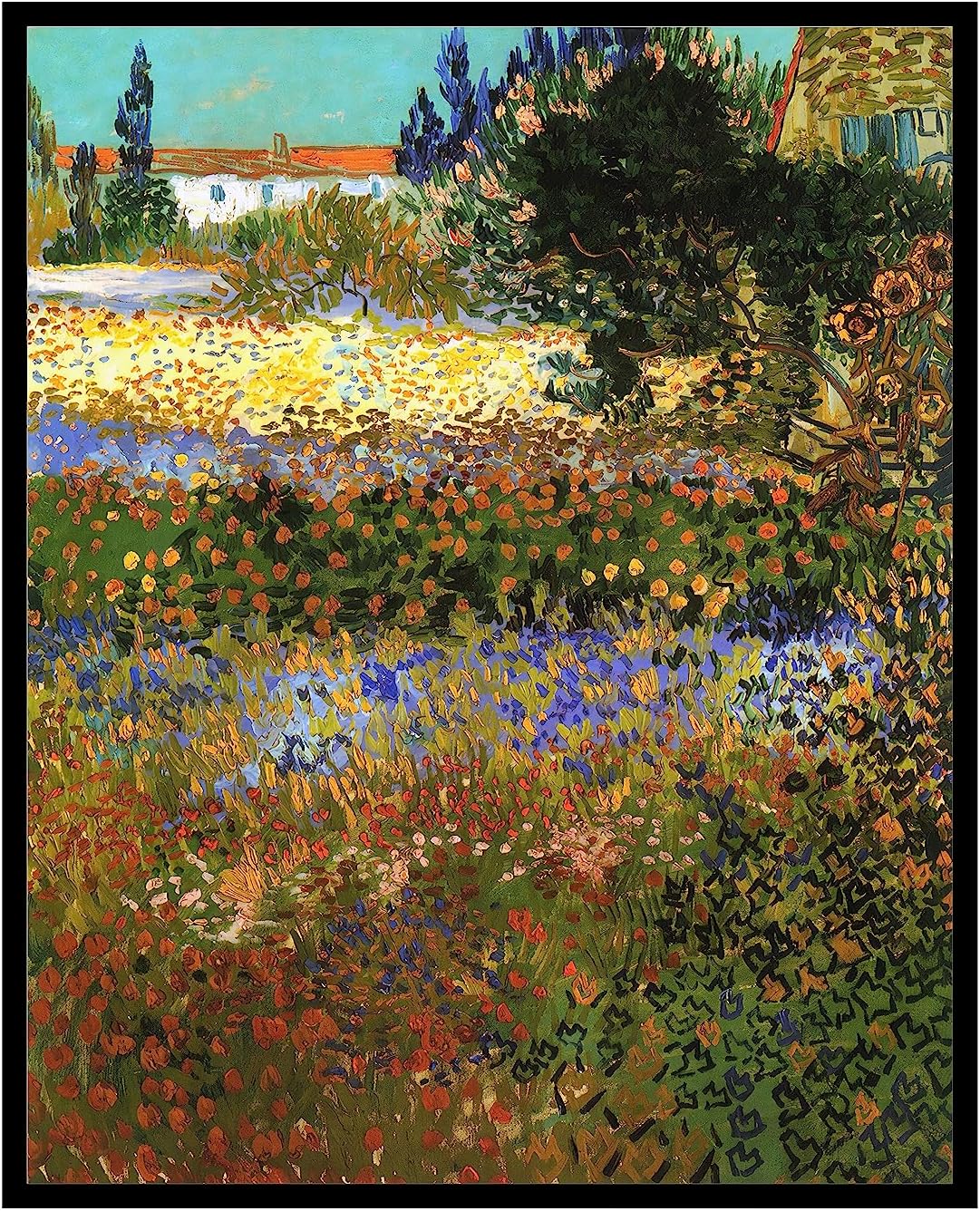 Amazon.com: Poster Master Vintage Van Gogh Poster - Retro Flowering ...