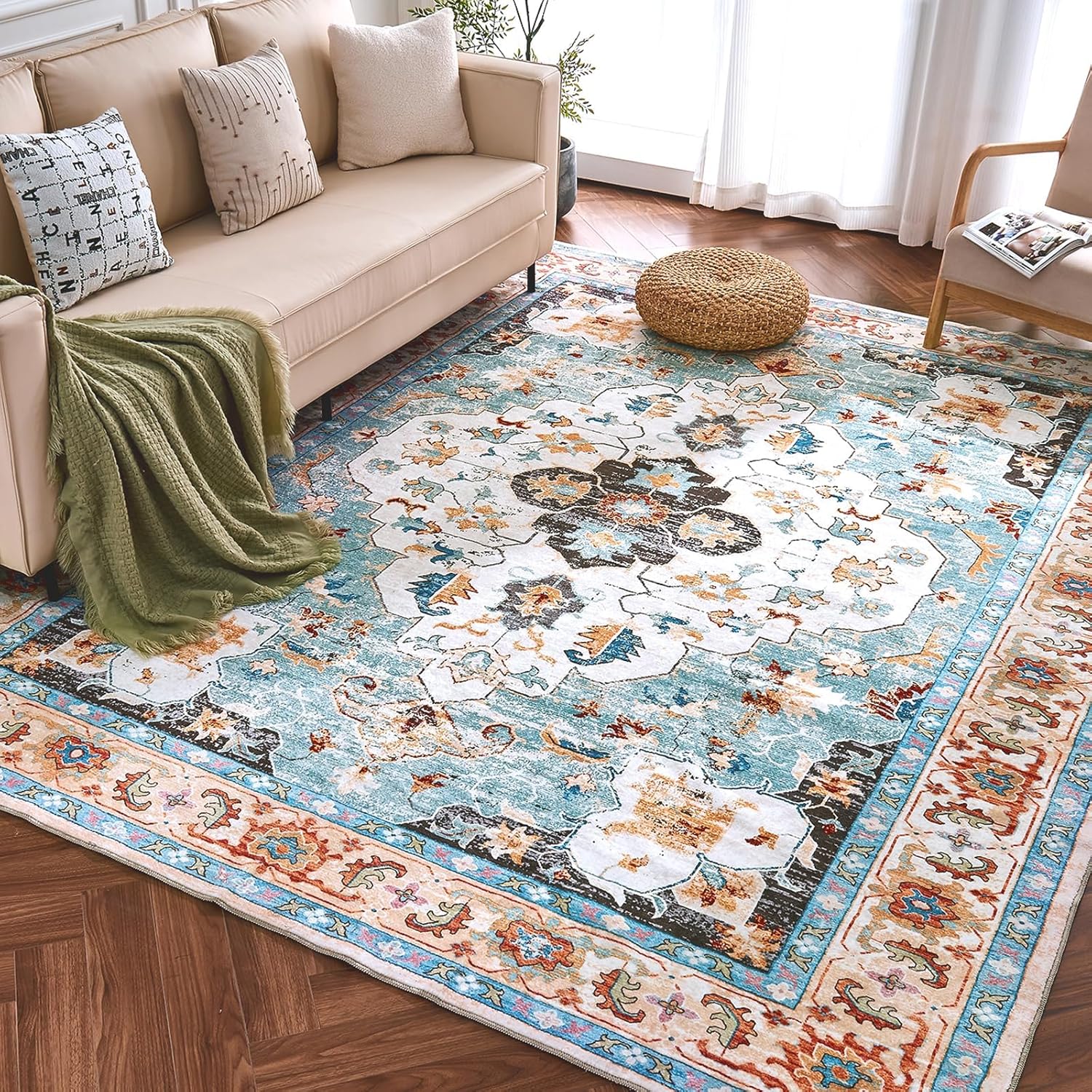 Amazon.com: ROCYJULIN 8x10 Area Rugs for Living Room, Area Rugs 8x10 ...