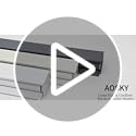 Amazon.com: AOSKY Linen Roller Blinds Shades for Indoor Windows Pull ...