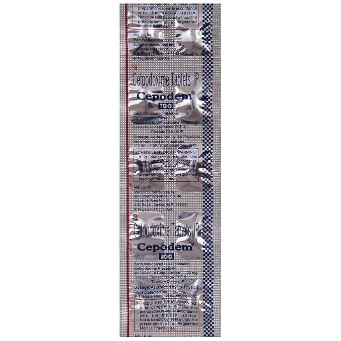 Cepodem 100 - Strip of 10 Tablets : Amazon.in: Health & Personal Care