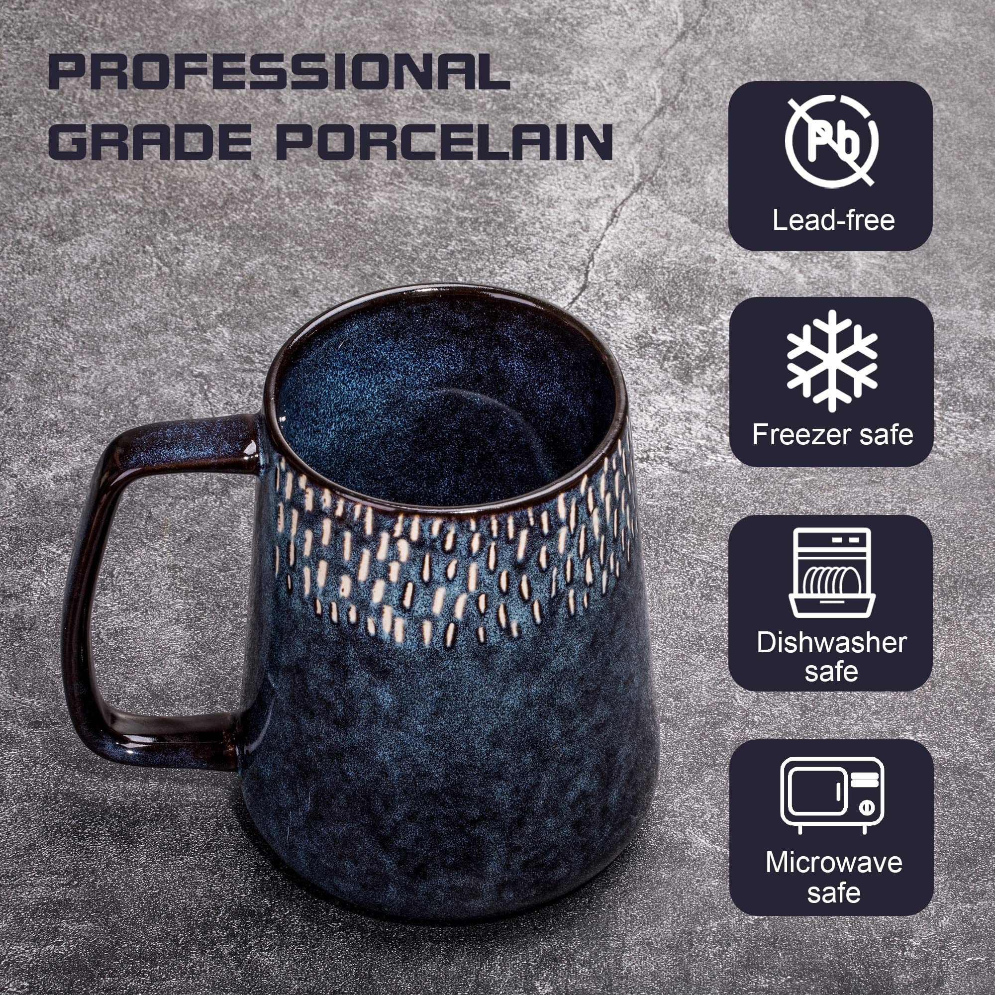 Snapklik.com : Tsreinh Extra Large Ceramic Coffee Mug,24 Oz,Oversized ...