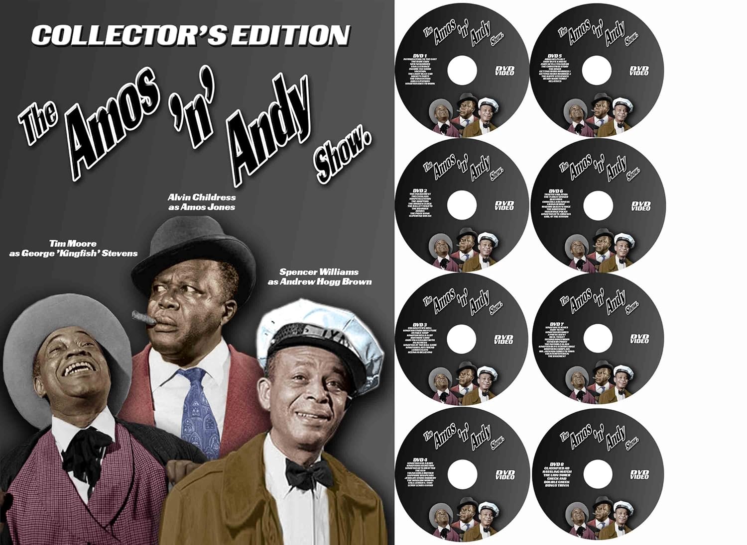 Amazon.com: The Amos and Andy TV Show : Alvin Childress . Spencer ...