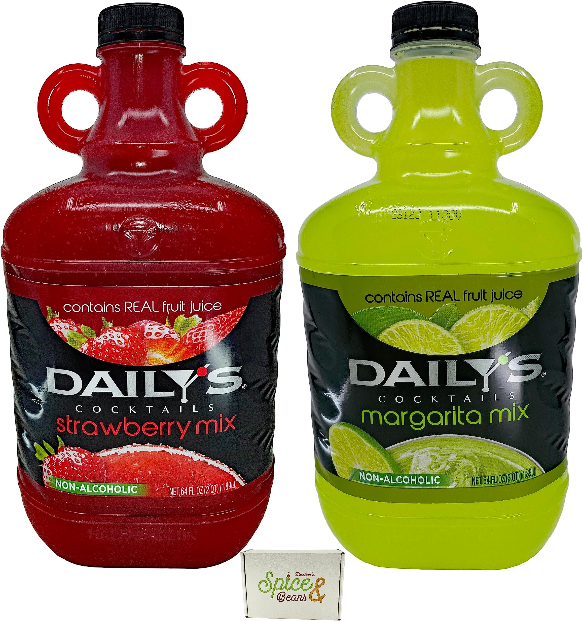Amazon.com : Daily's Non-Alcoholic 64 oz. Cocktail Combo Pack | by ...