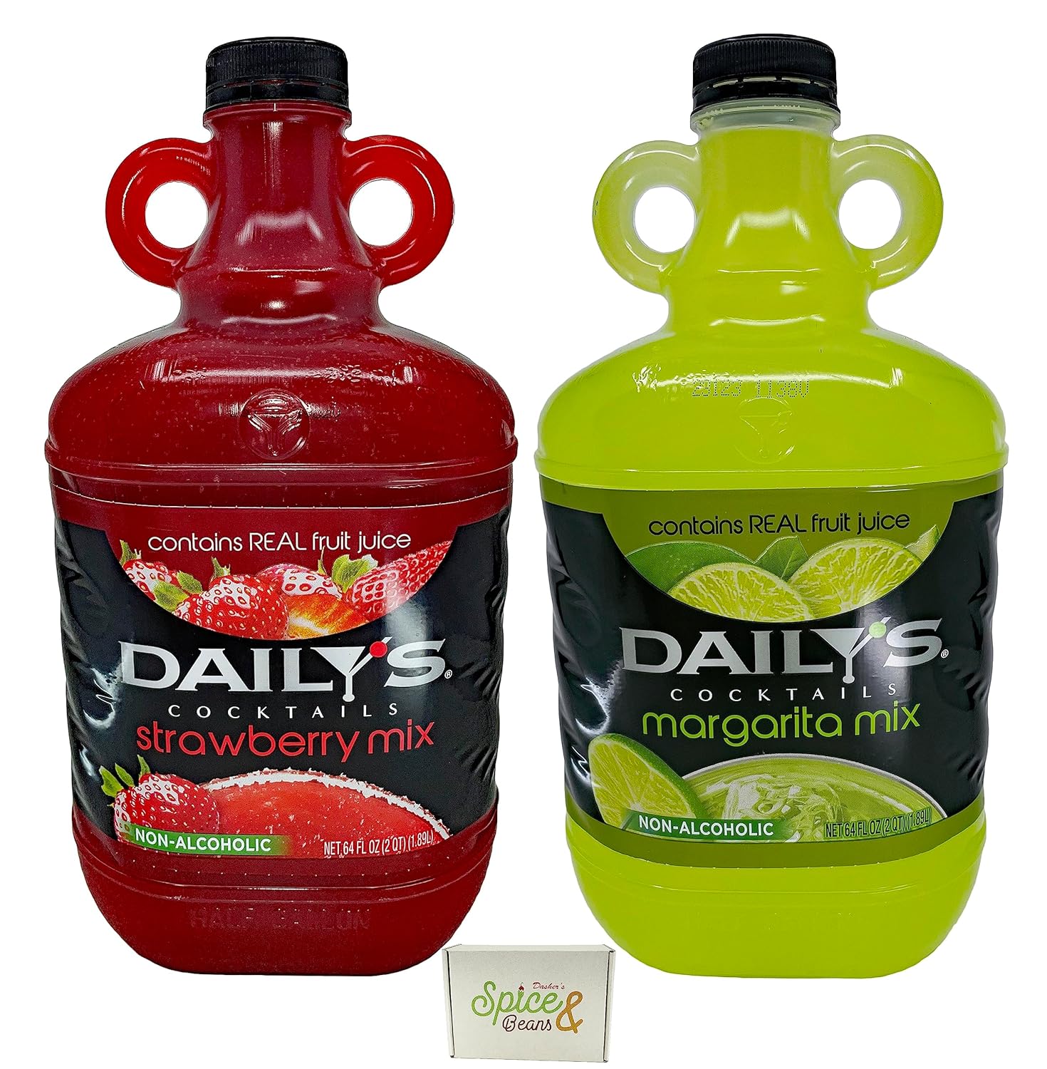 Amazon.com : Daily's Non-Alcoholic 64 oz. Cocktail Combo Pack | by ...