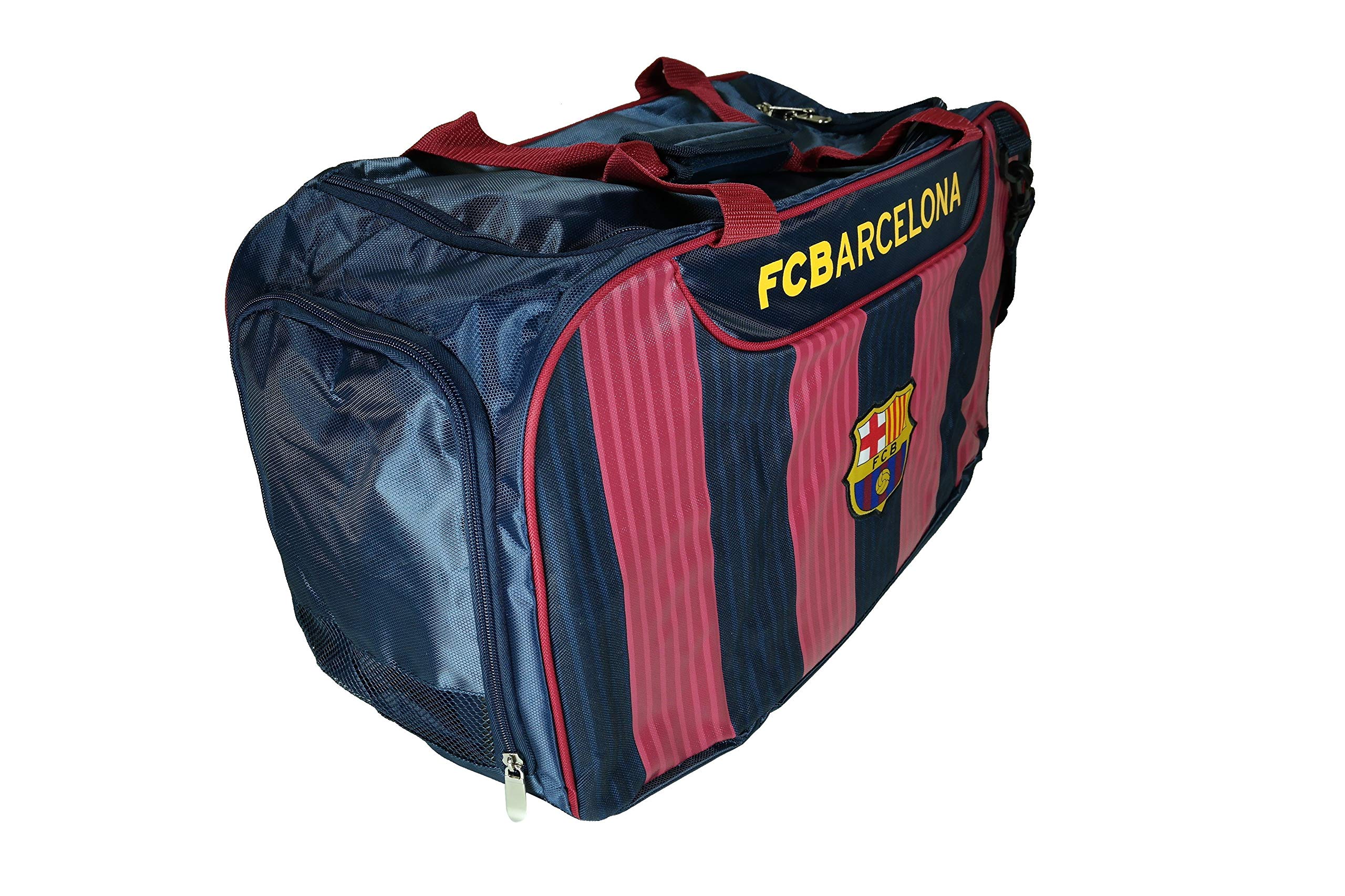 Amazon.com: Icon Sports FC Barcelona Officially Licensed Soccer Duffel ...