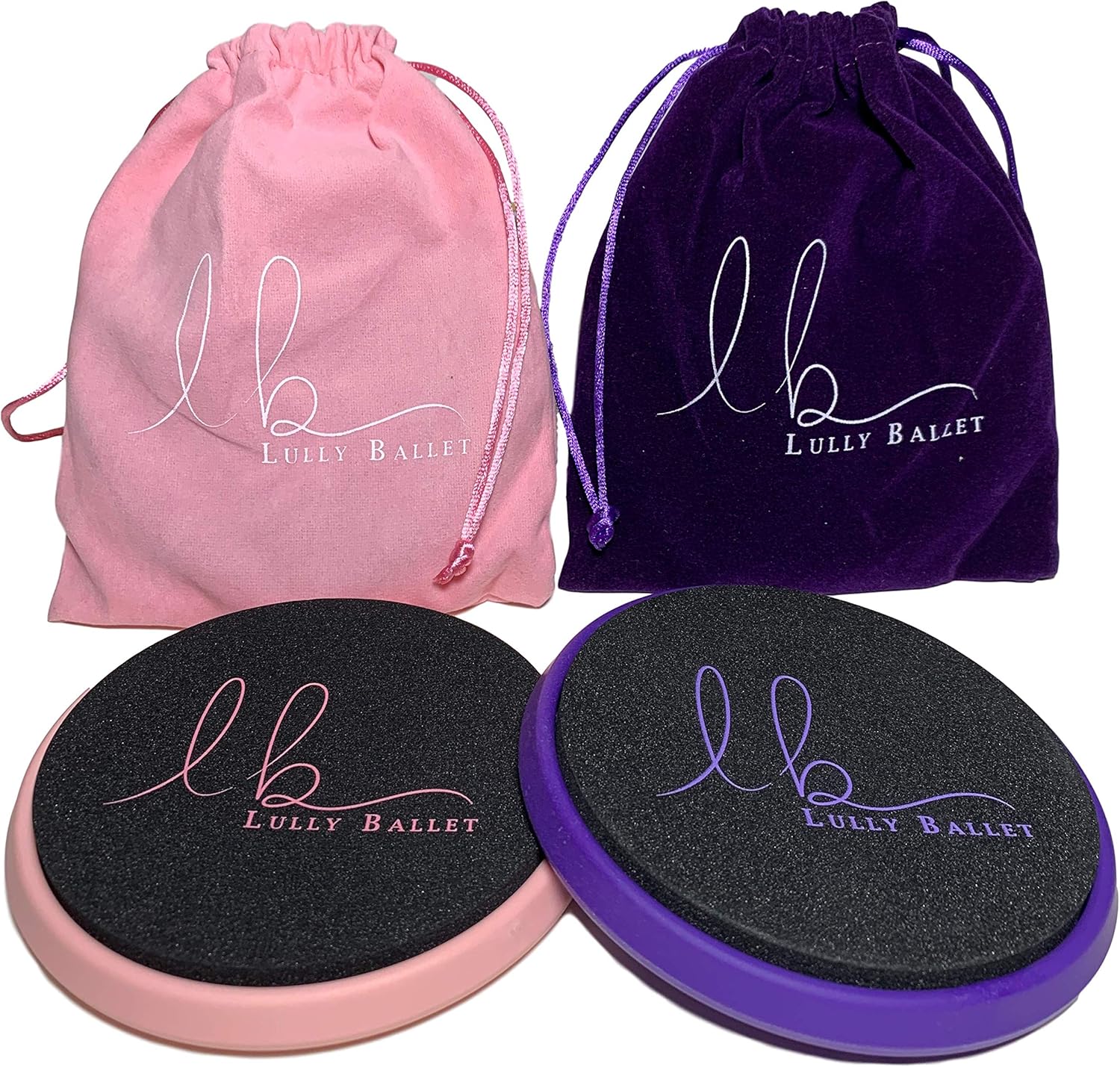 Amazon.com : Lully Ballet 2 Pack Turn Board with Carrying Bag Pink ...