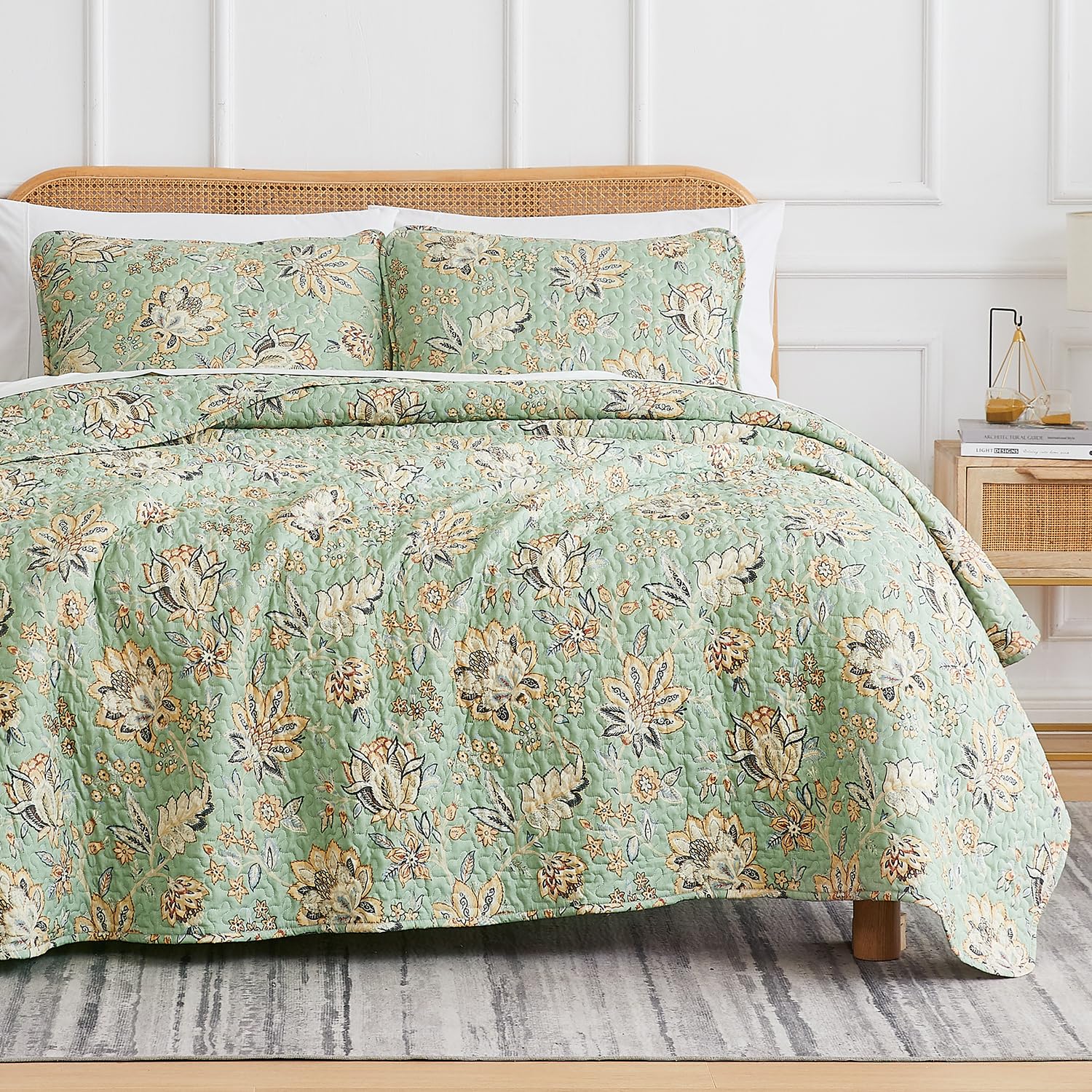 Amazon.com: Southshore Fine Living, Inc. Oversized Queen Quilt Set, 3 ...