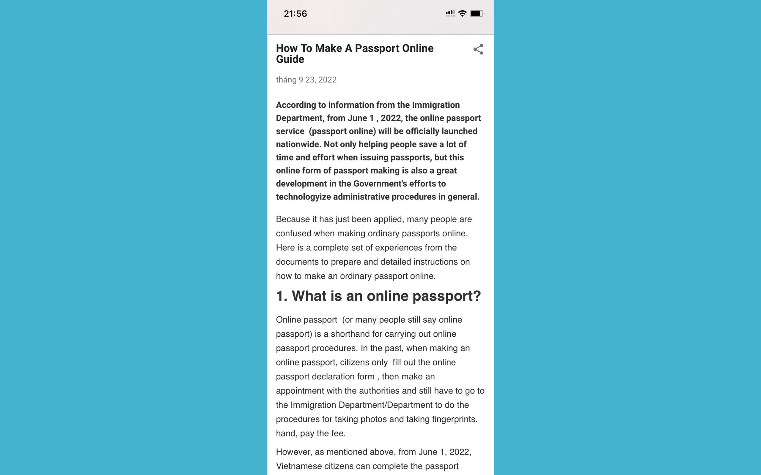HOW TO MAKE A PASSPORT ONLINE GUIDE - App on Amazon Appstore