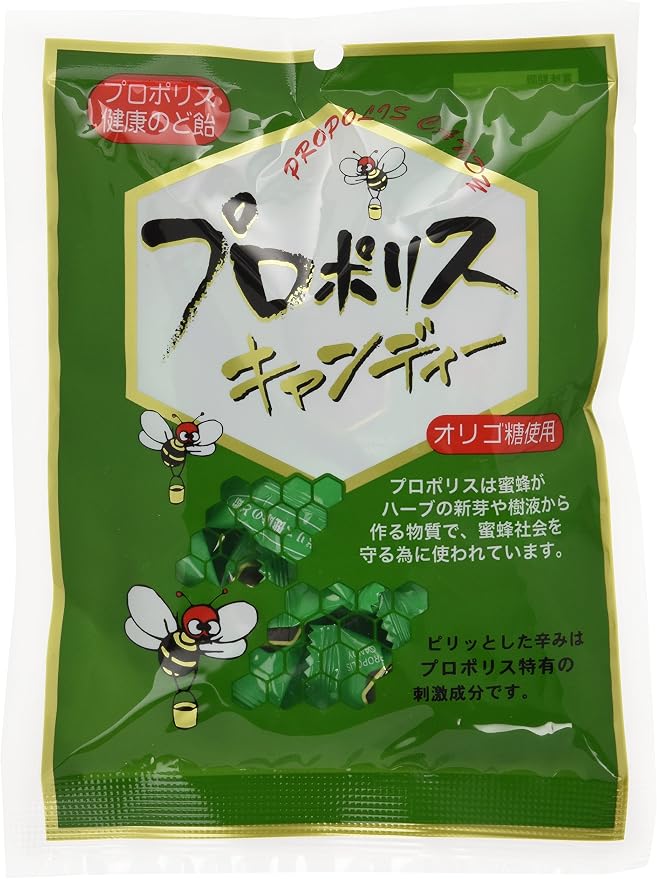 Amazon.com: Morikawa Kenkodo Propolis Candy 100g, Made in Japan ...