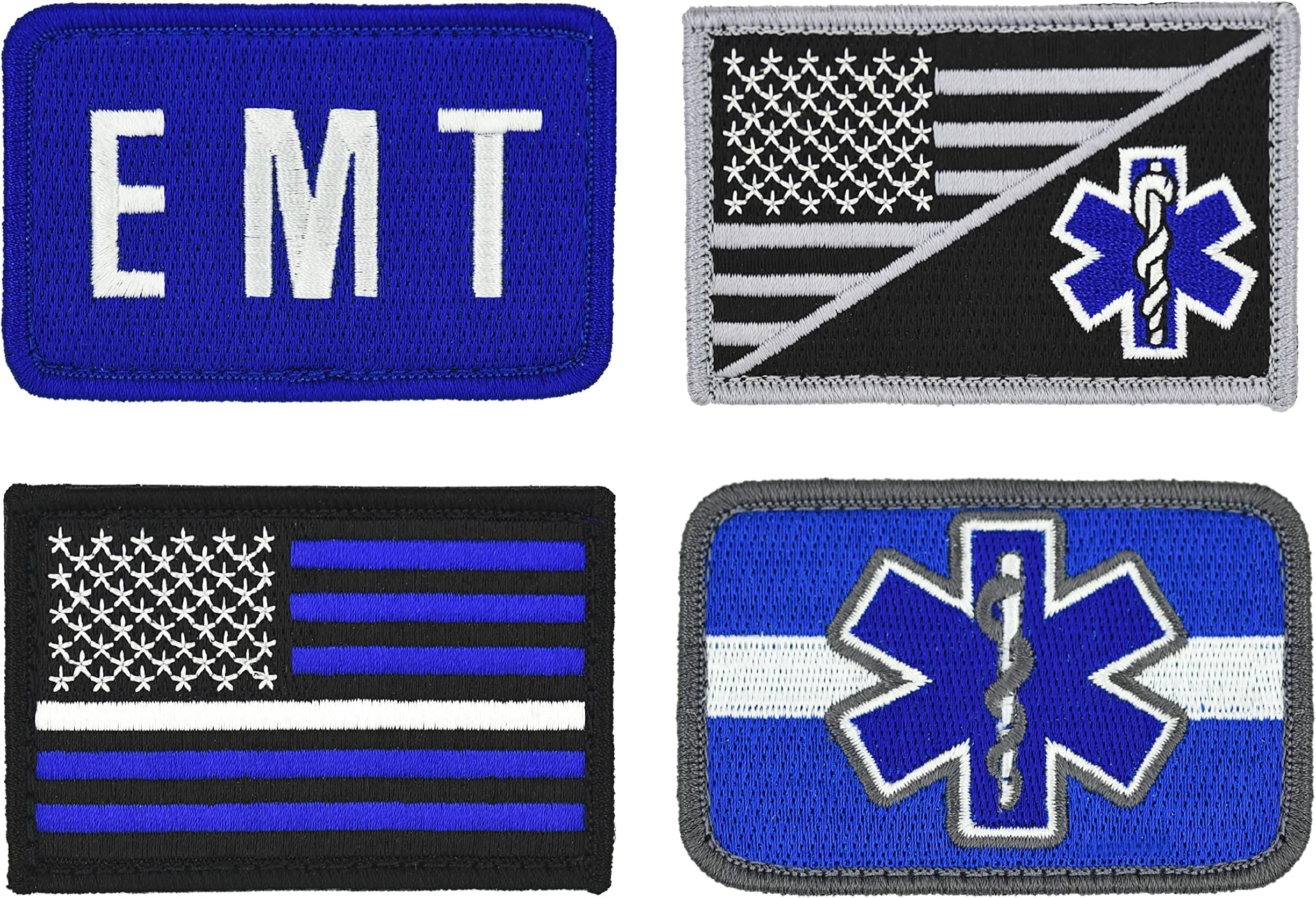 Amazon.com: EMT EMS Paramedic Medic Patch [2PC - Hook Fastener ...