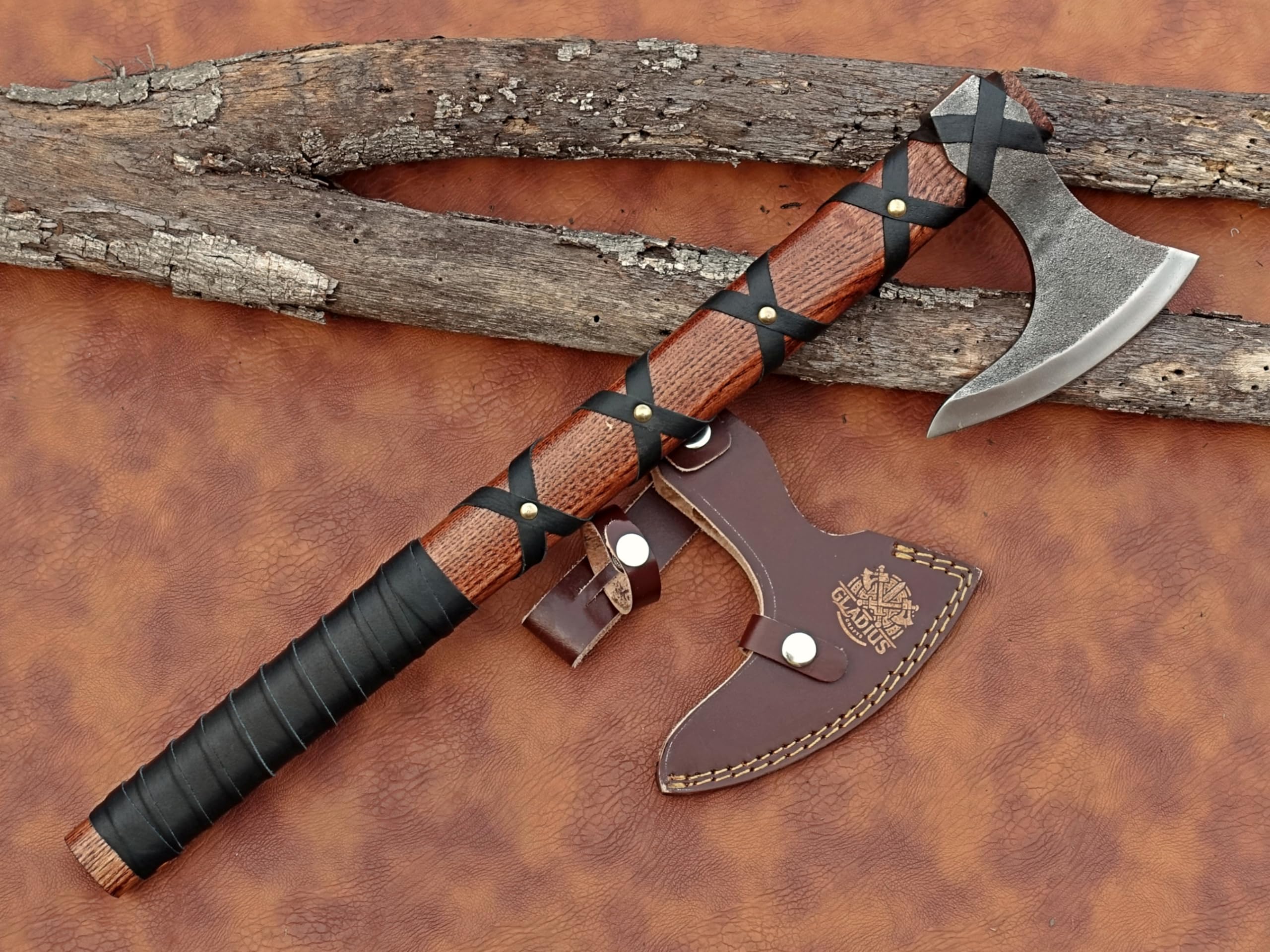 Amazon.com : GLADIUS CRAFTS | Exquisite Handmade Viking Axe - Ideal for ...