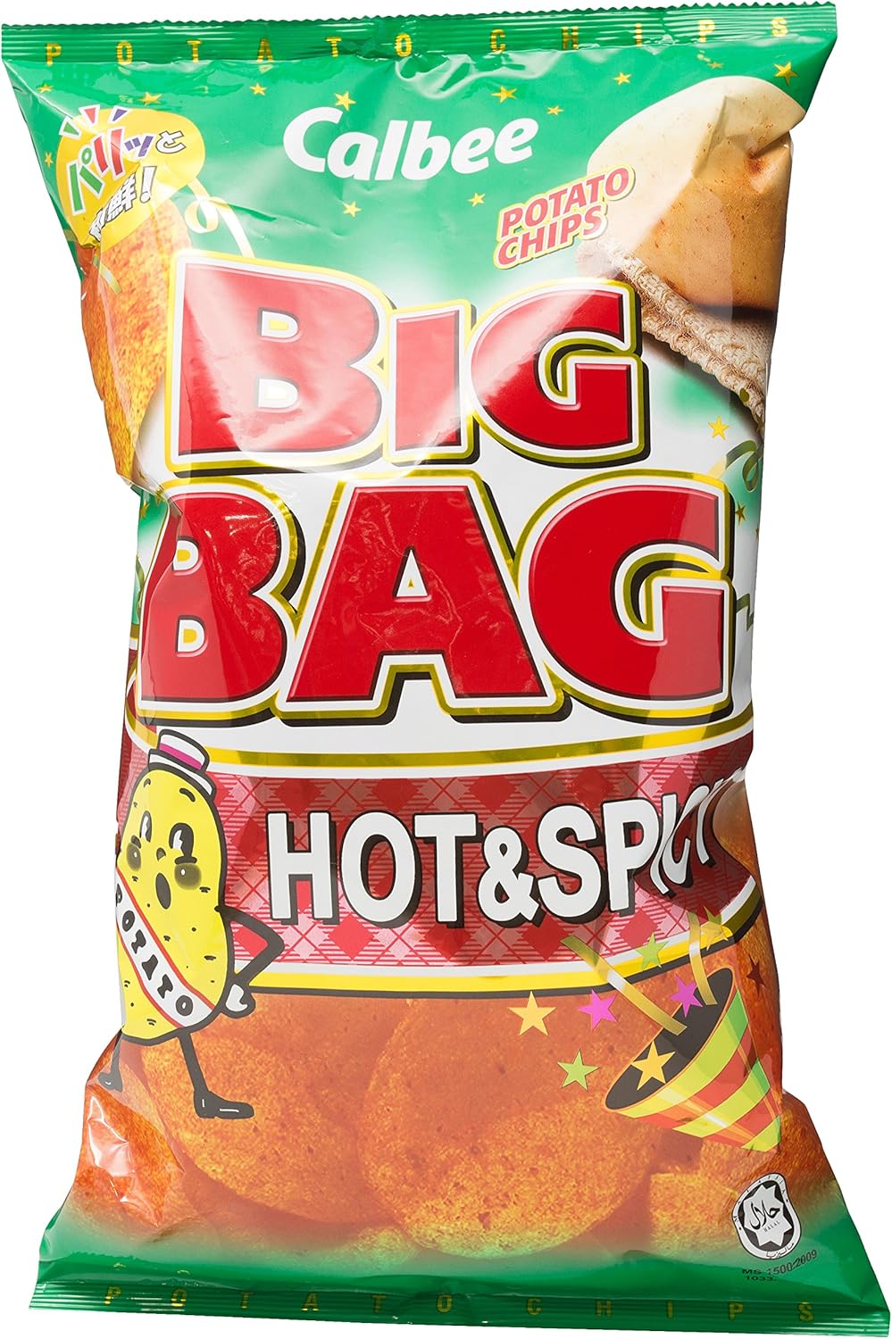 Calbee Big Bag Potato Chips Hot & Spicy 180g : Amazon.sg: Grocery