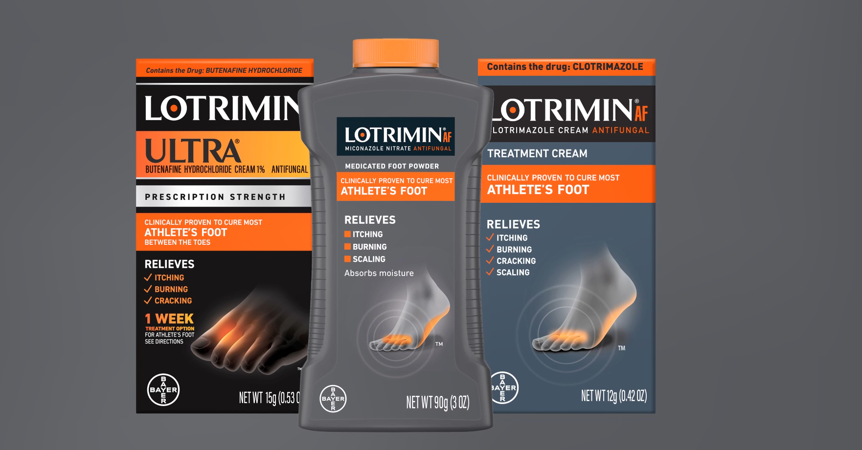 Lotrimin Logo Lotrimin AF Antifungal Athlete's Foot Clotrimazole