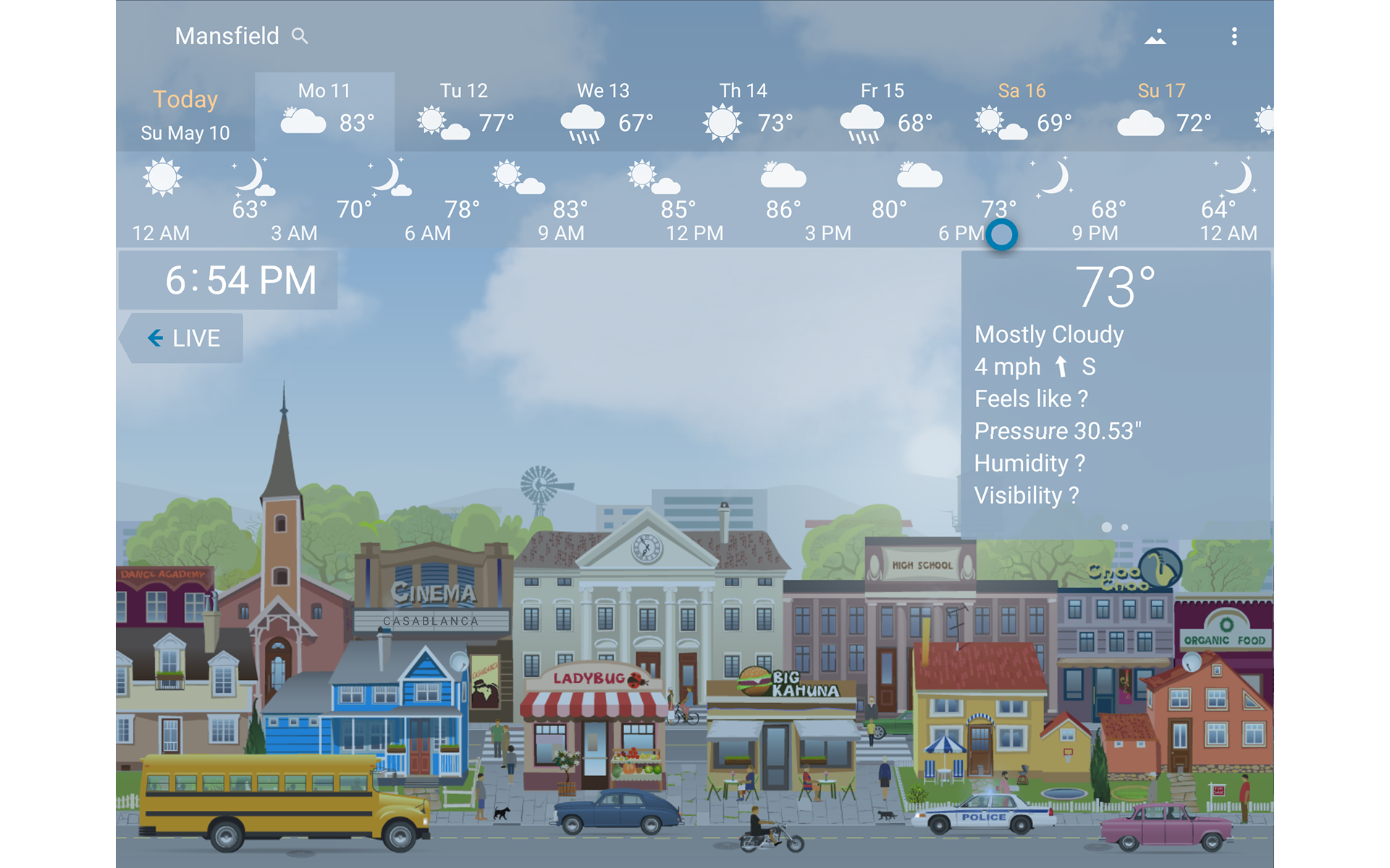 YoWindow Weather Unlimited - App on Amazon Appstore