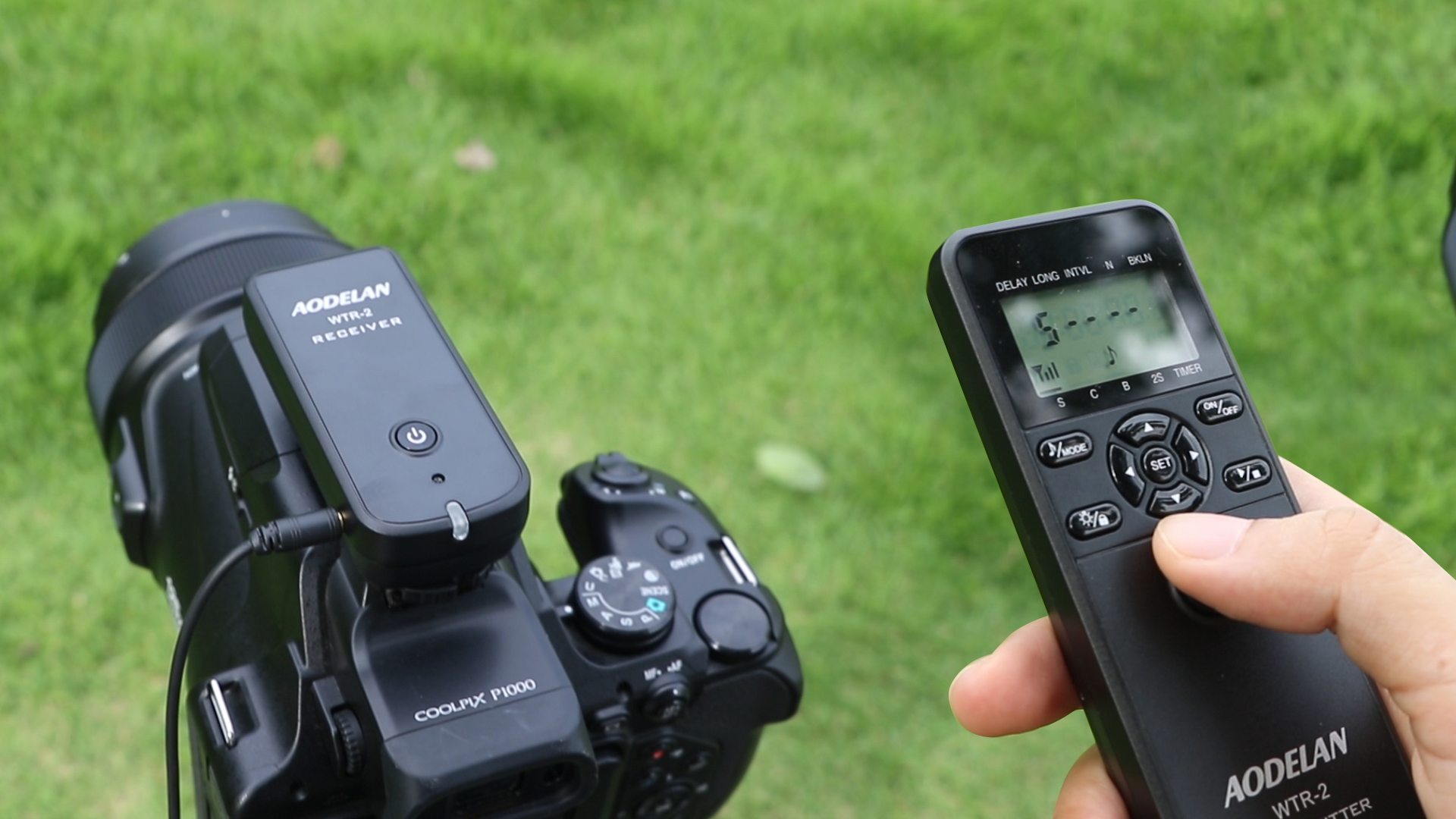 Watch AODELAN WTR2 Wireless Shutter Release Timer Remote Control on Amazon Live