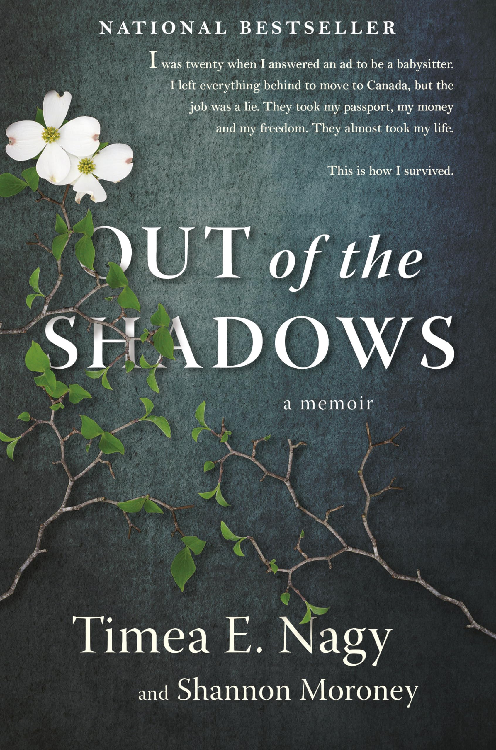 Amazon.com: Out of the Shadows: A Memoir: 9780385692588: Nagy, Timea, Moroney, Shannon: Books