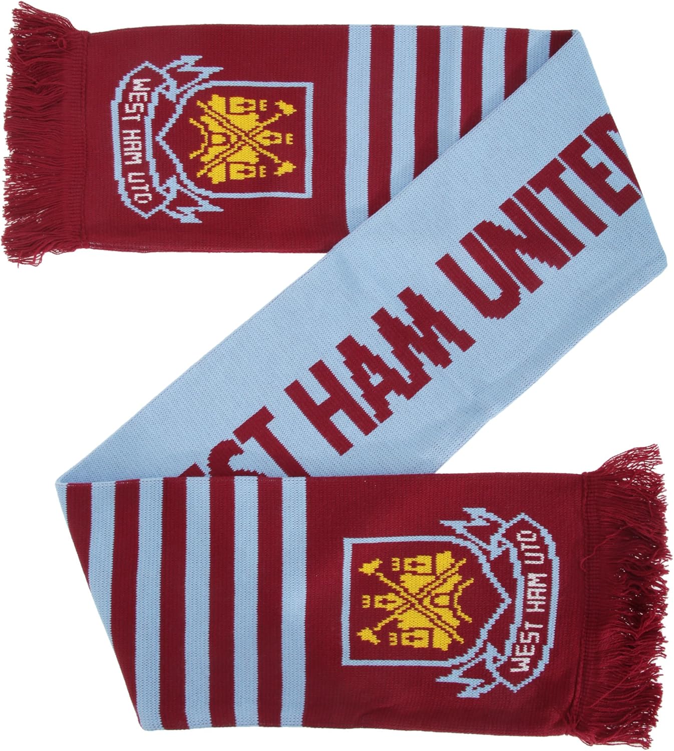 Amazon.com : West Ham United FC Official Knitted Football Crest ...