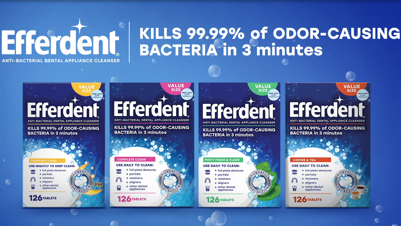 Watch Efferdent How To Video 2022 on Amazon Live