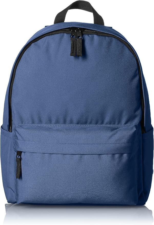 Amazon Basics Classic Backpack - Navy : Amazon.co.uk: Fashion