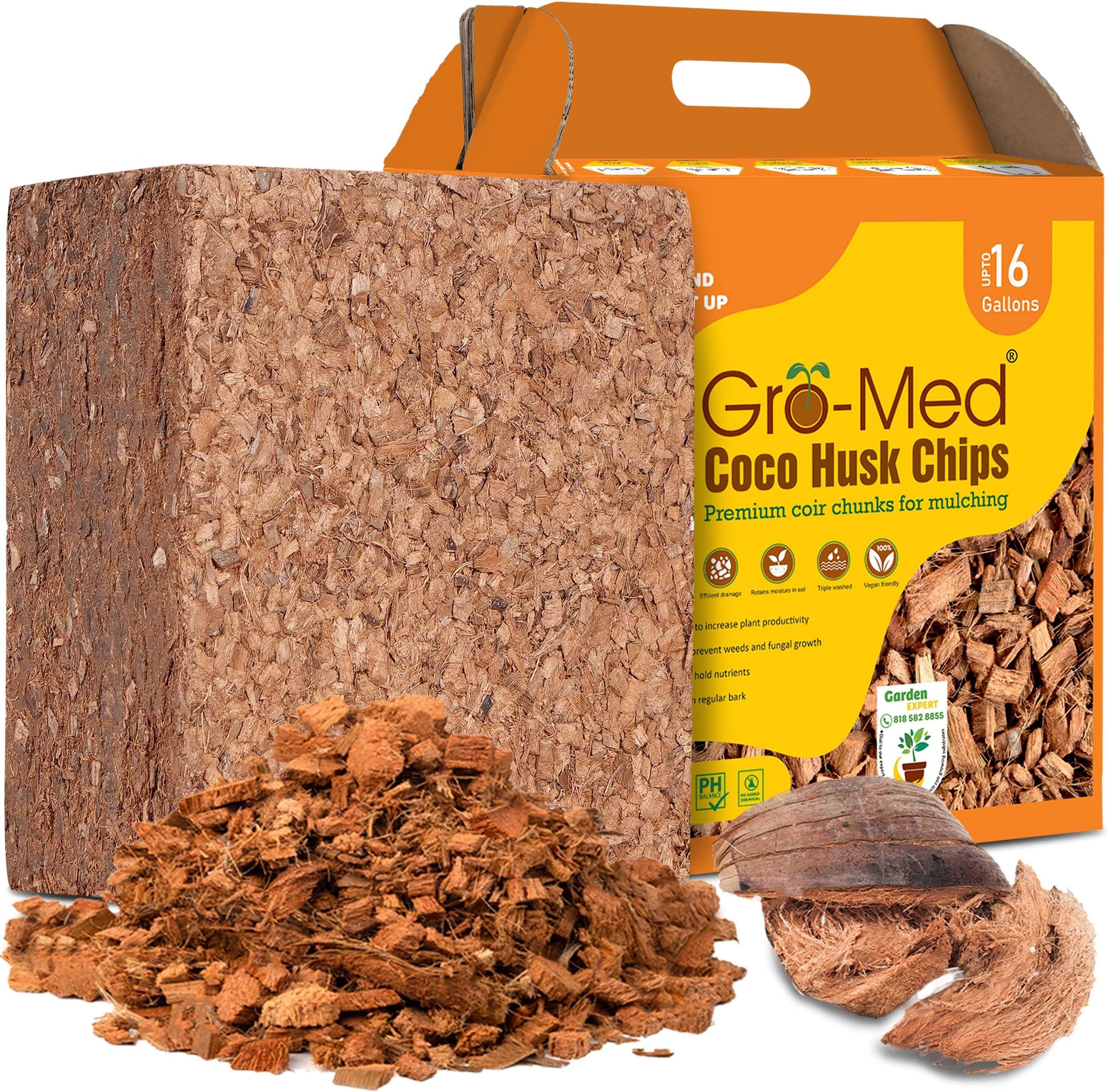 Amazon.com : Harris Coco Coir Pith, 4 Bricks Expand to 9 Gallons of ...