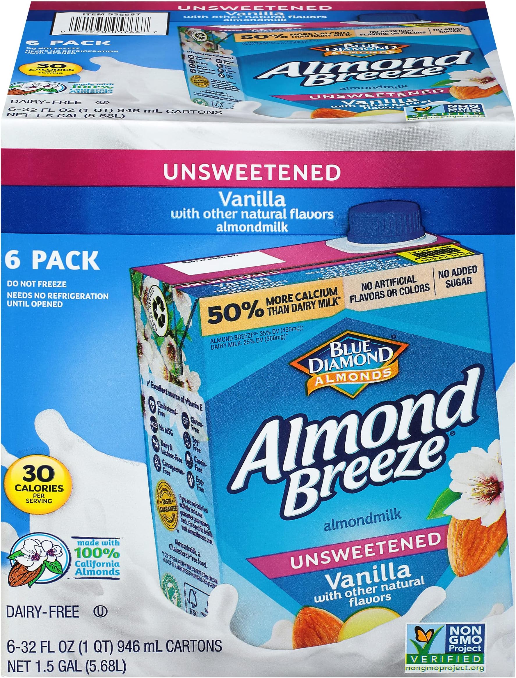 Amazon.com: Oatly Oat Milk Original, 32 oz, Pack of 6, Gluten Free ...