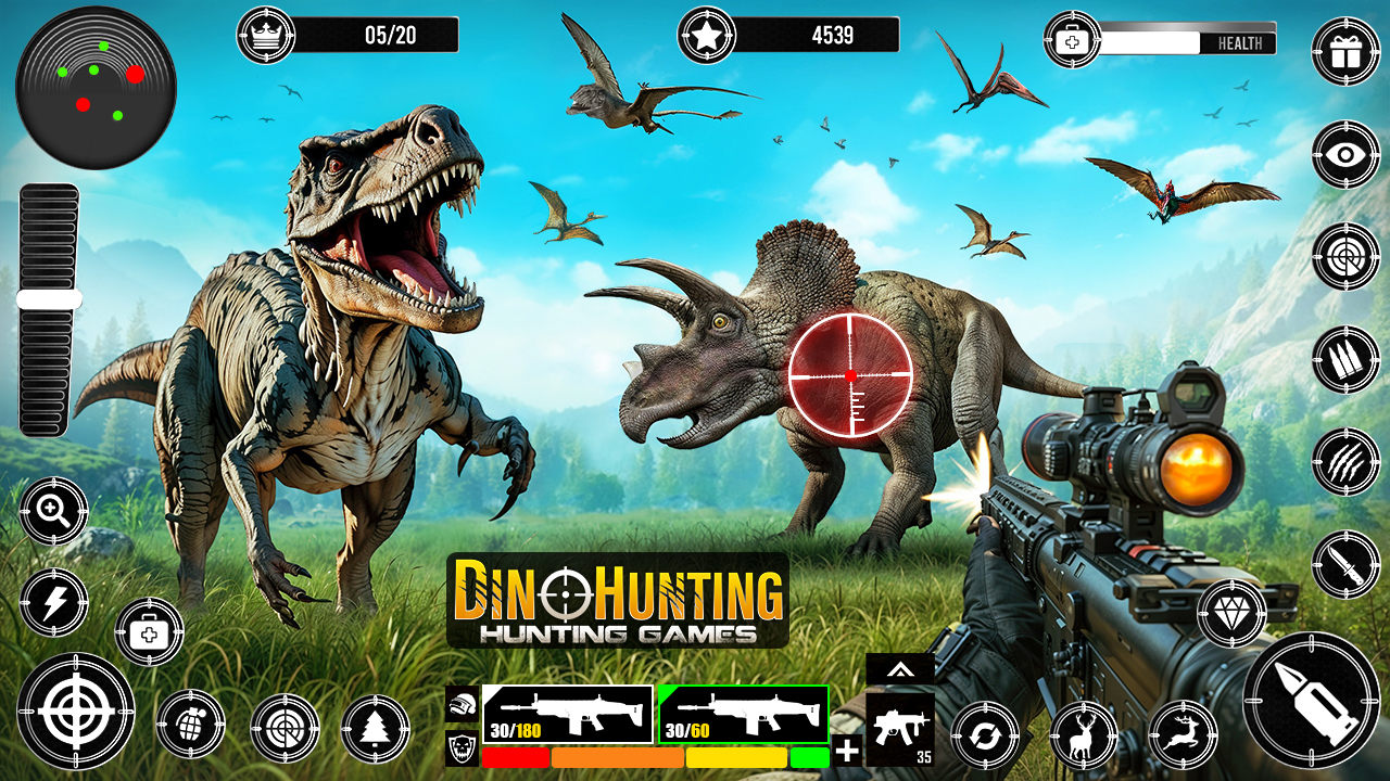 Carnivores Dino Hunt: Dino Shooting Games: Dinosaur Hunting Survival Game: Dinosaur Hunting ...