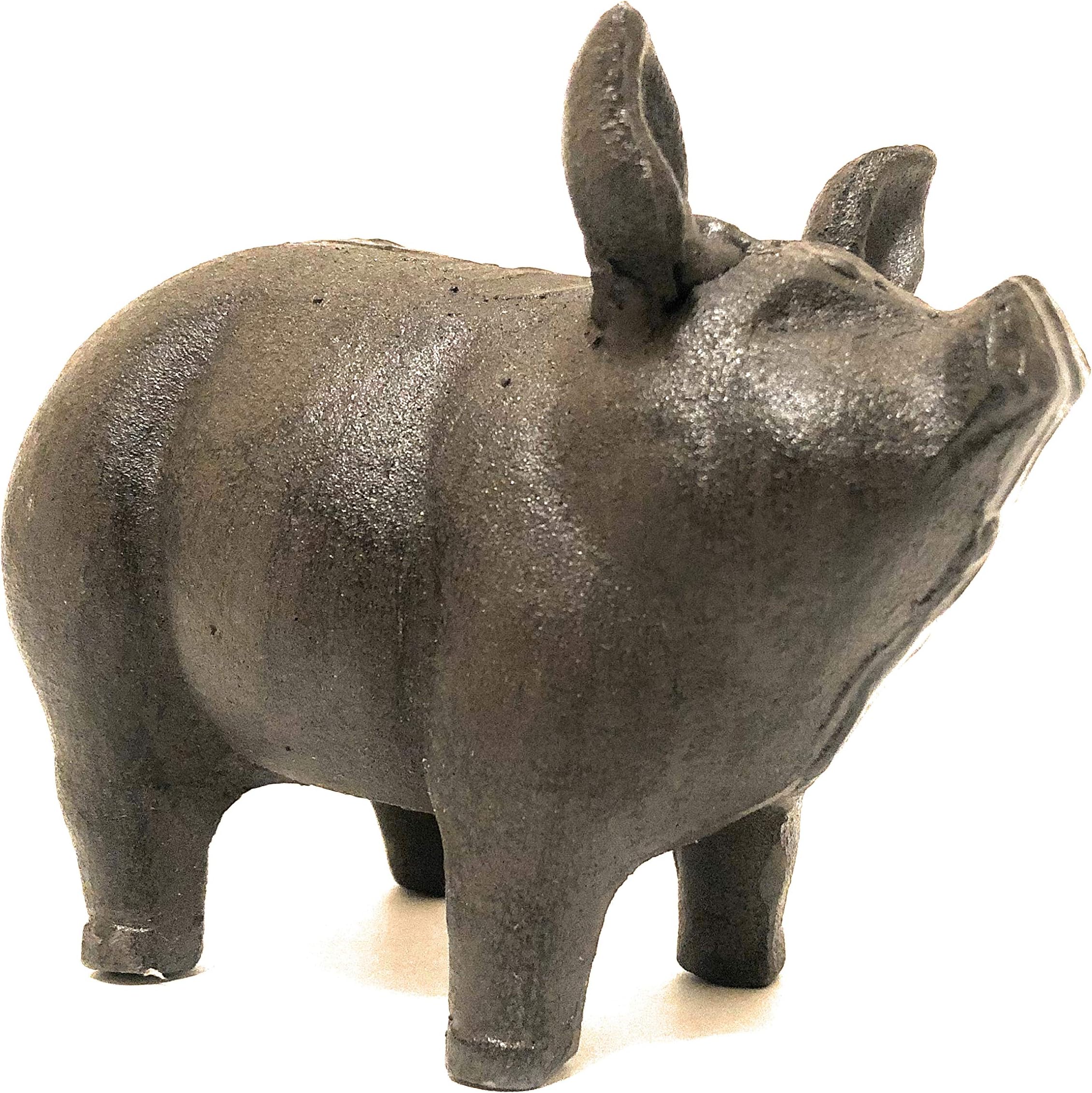 Amazon.com : SPI Cast Iron Little Oinker Pig Garden Sculpture Brown ...