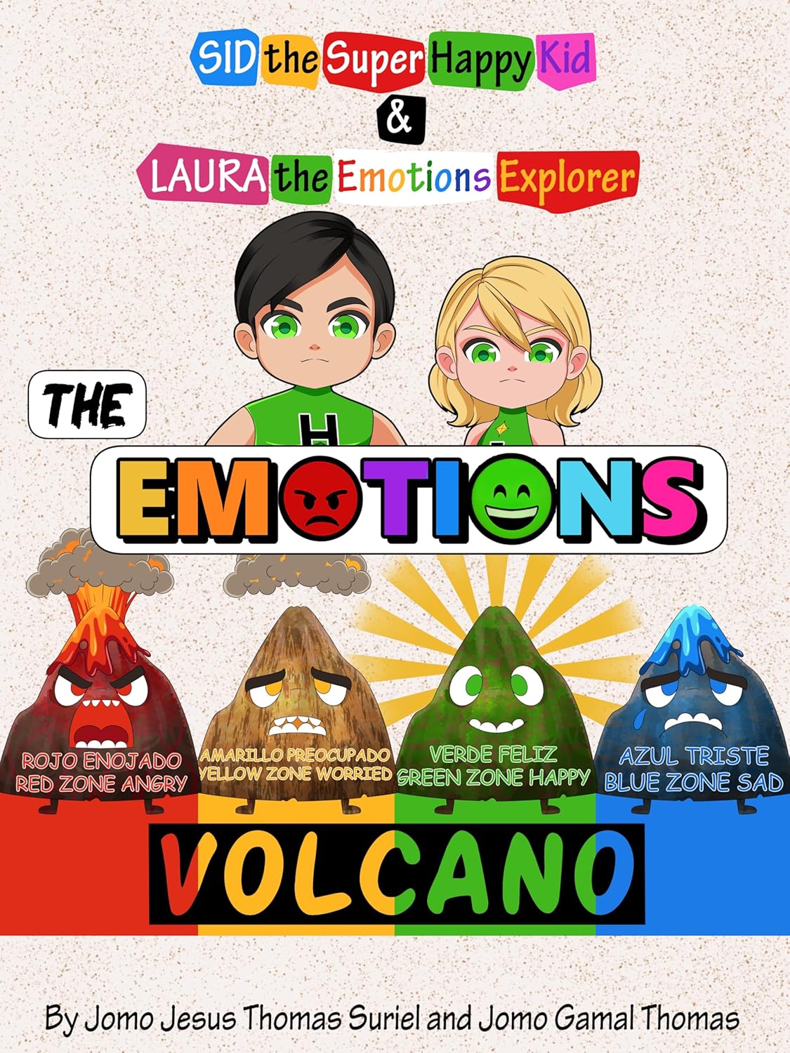Amazon | The Emotions Volcano: Sid the Super Happy Kid and Laura the ...