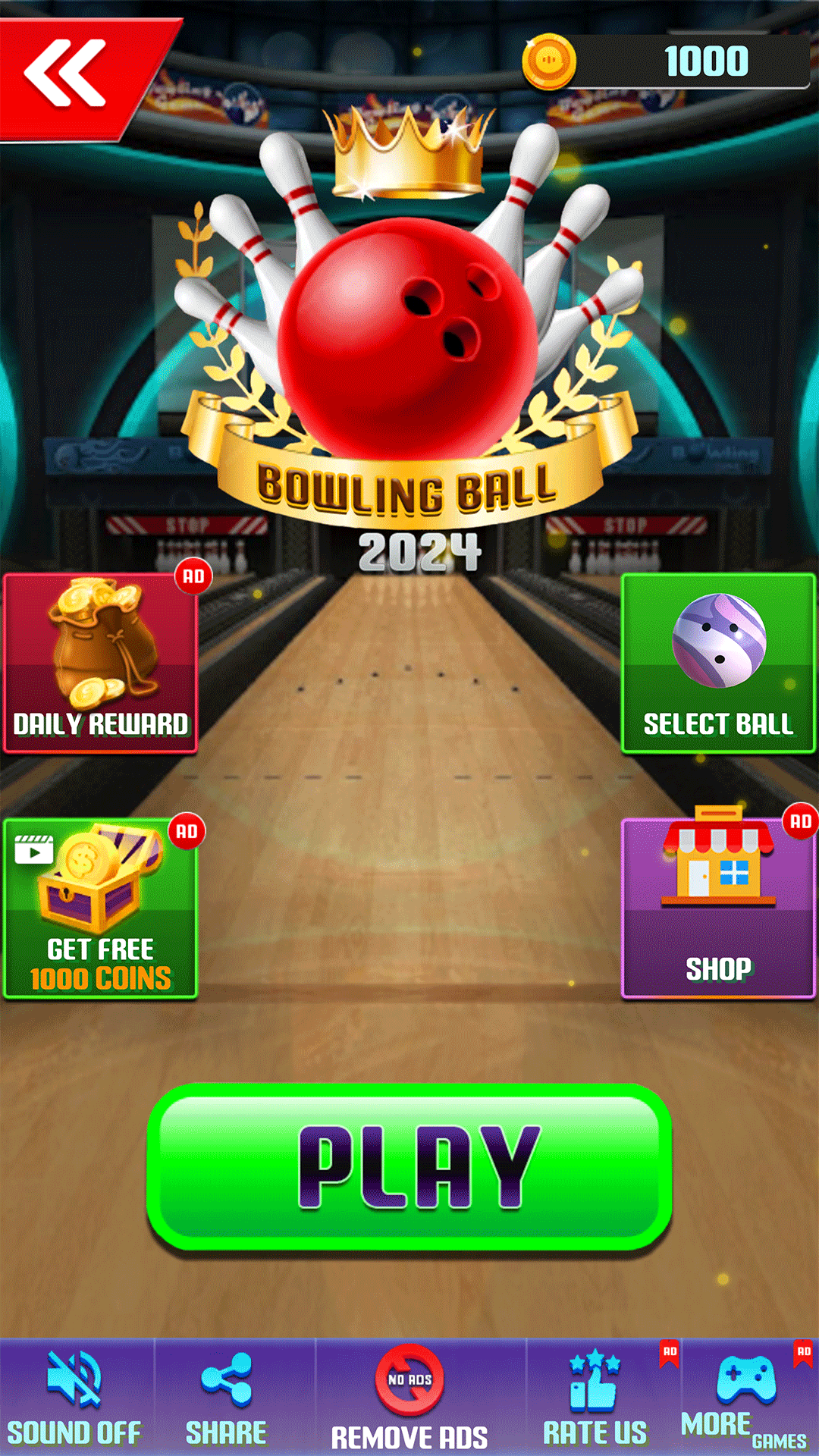 Bowling Ball Game 2100x2100